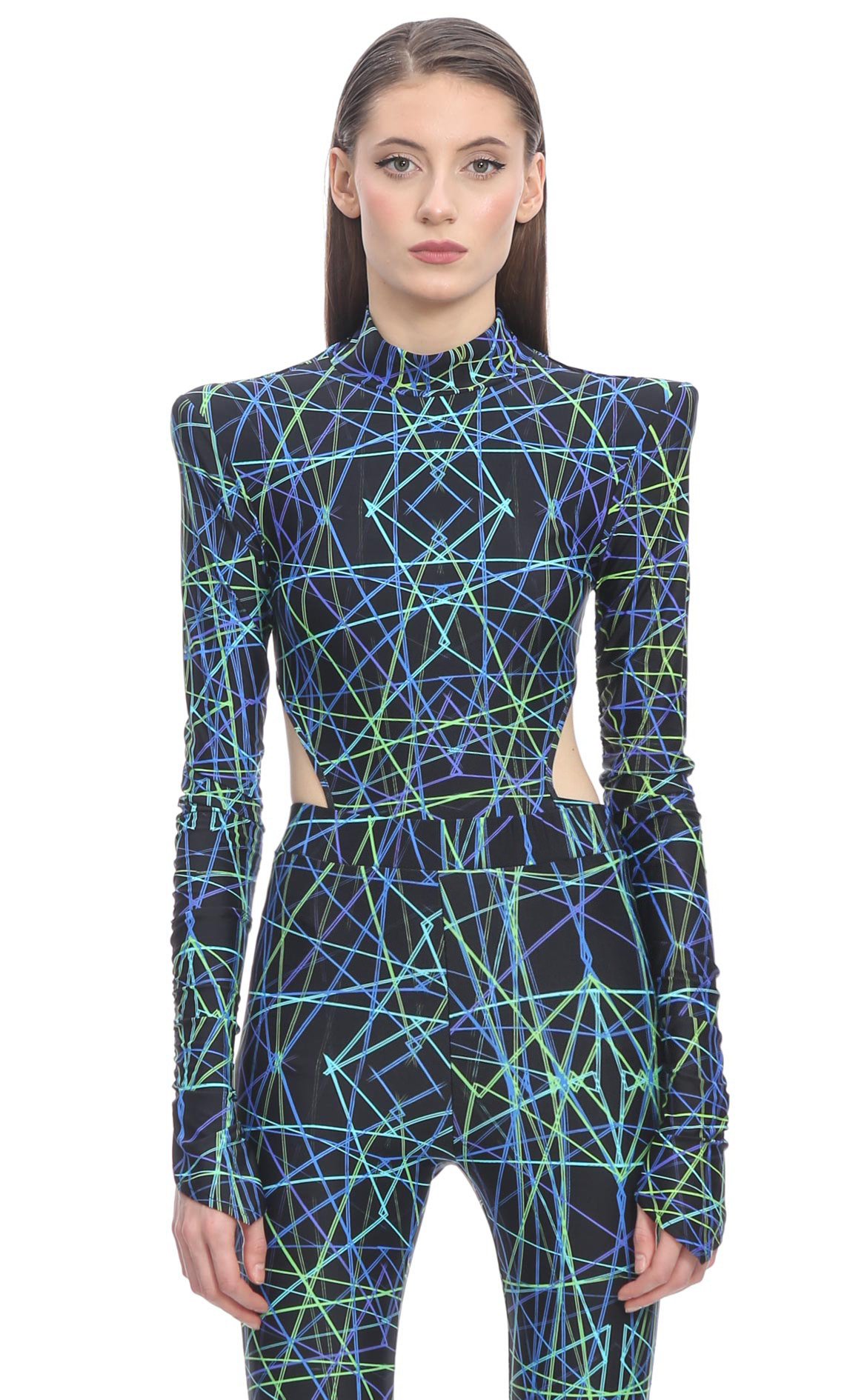 Born Villian-Born Villian Renkli Bodysuit Born Villian-Born Villian Renkli Bodysuit