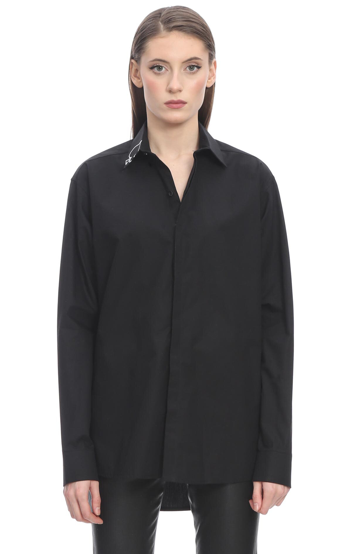 K Koncept-K Koncept Siyah Gömlek K Koncept-K Koncept Siyah Gömlek