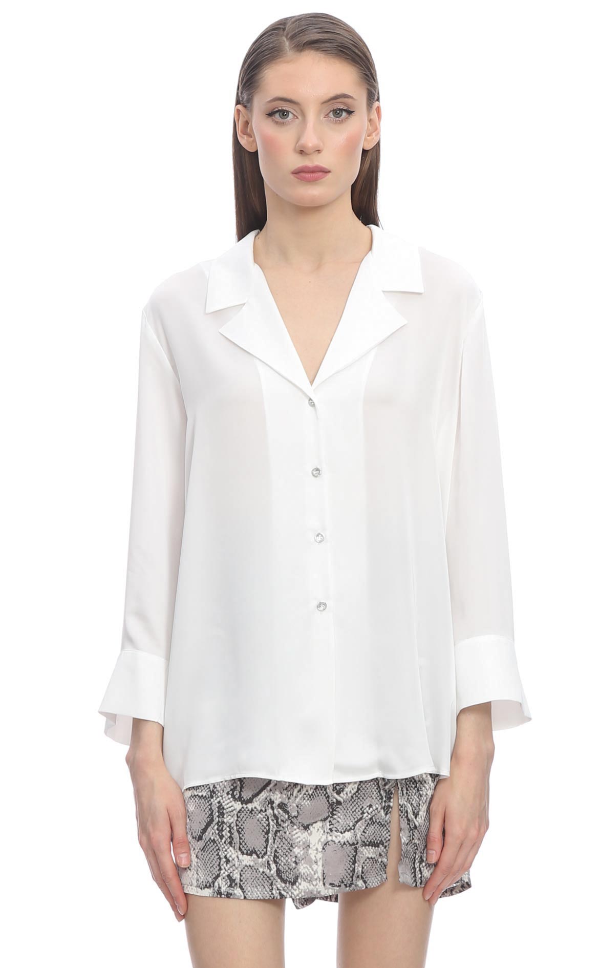 Fickle Hearts-Fickle Hearts Beyaz Gömlek Fickle Hearts-Fickle Hearts Beyaz Gömlek