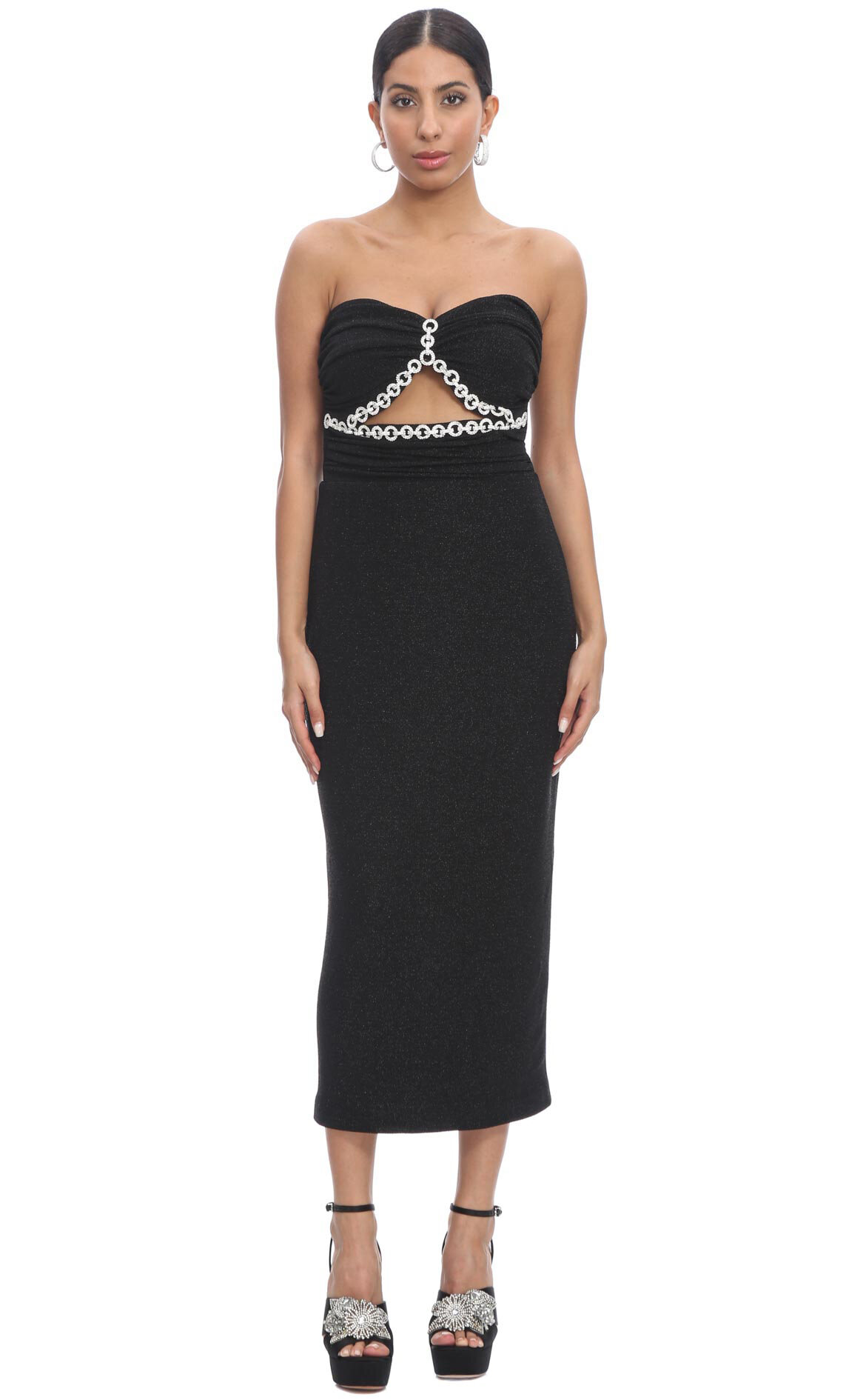 Maison Ju-Masion Ju Siyah Elbise