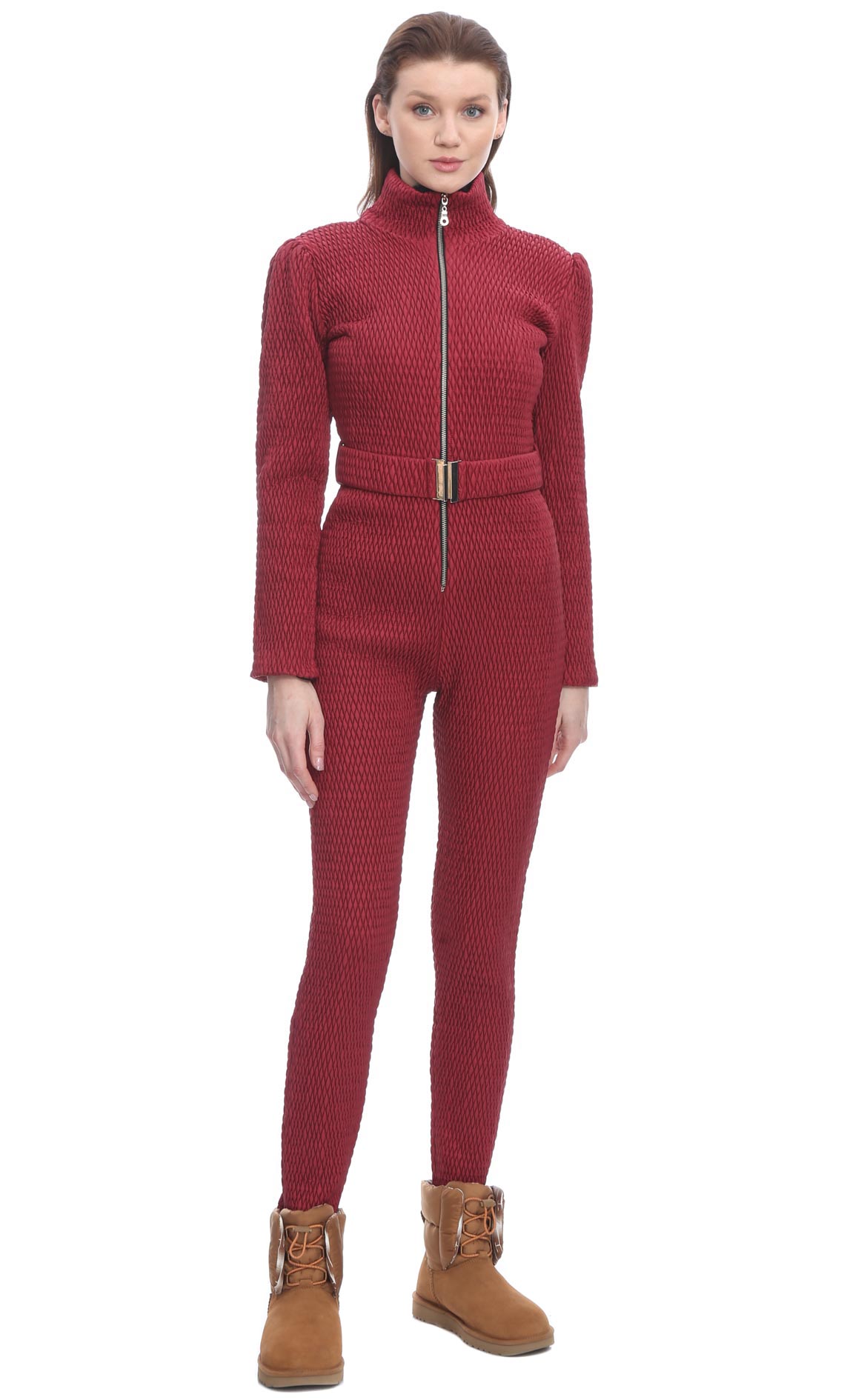 Nur Karaata-Nur Karaata Bordo Tulum Nur Karaata-Nur Karaata Bordo Tulum