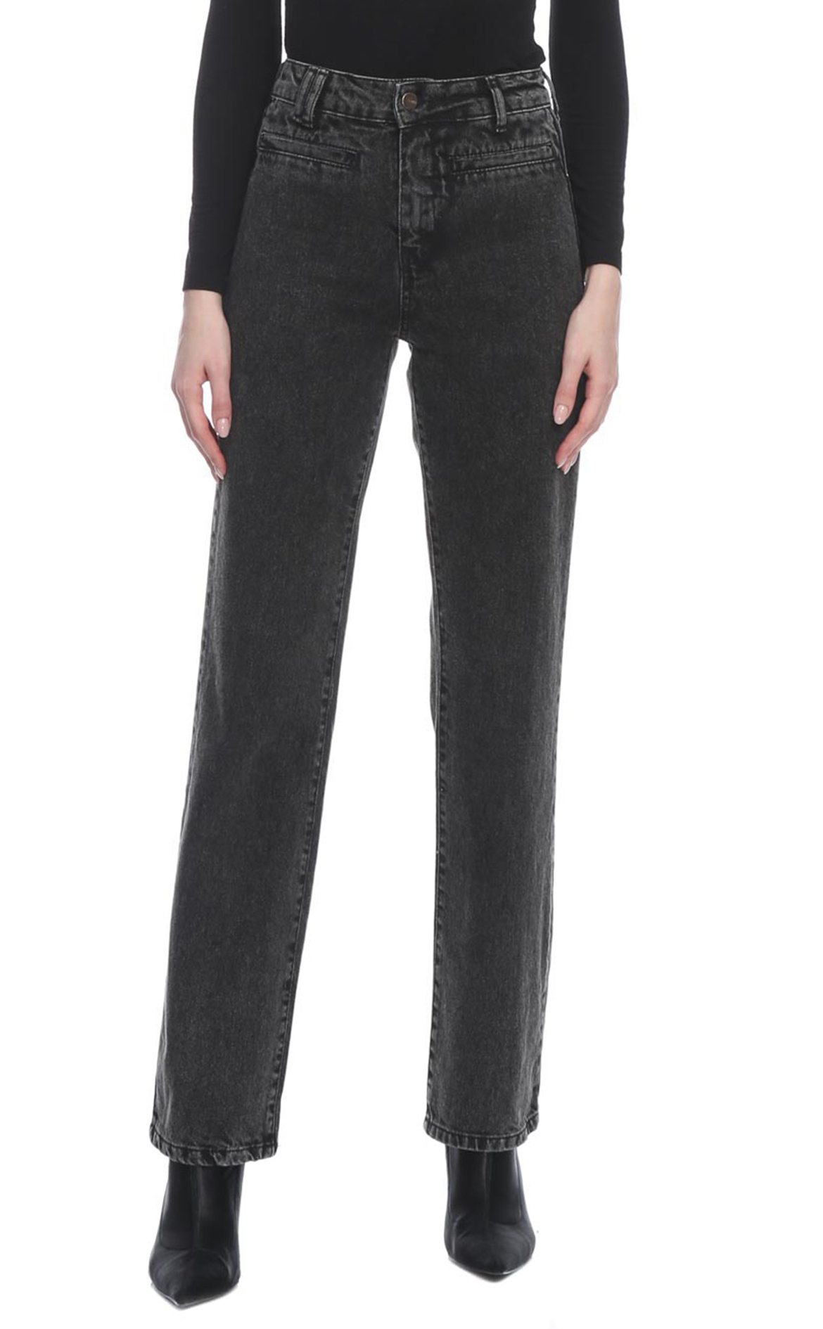 New İn-New in Antrasit Jean Pantolon New İn-New in Antrasit Jean Pantolon