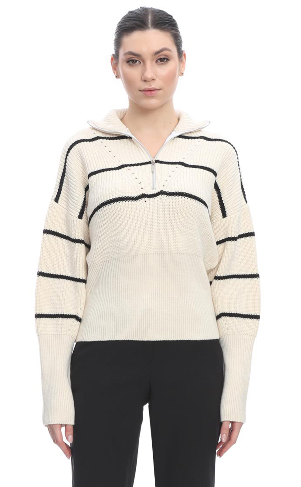 New İn-New İn Ekru Kazak New İn-New İn Ekru Kazak