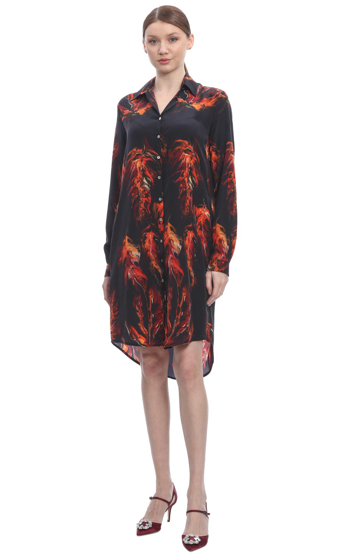 Maisa-Maisa Renkli Elbise