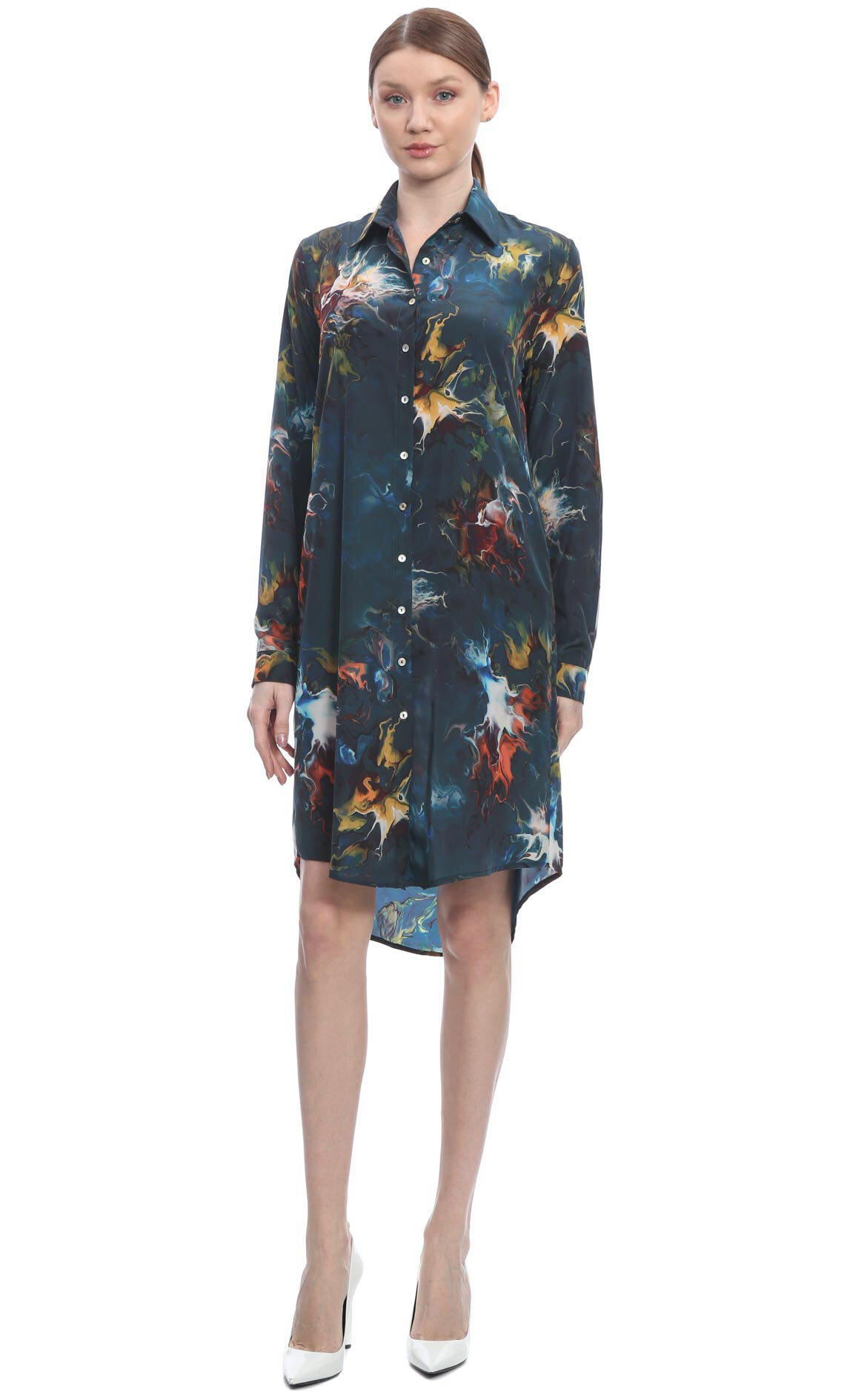 Maisa-Maisa Lacivert Elbise