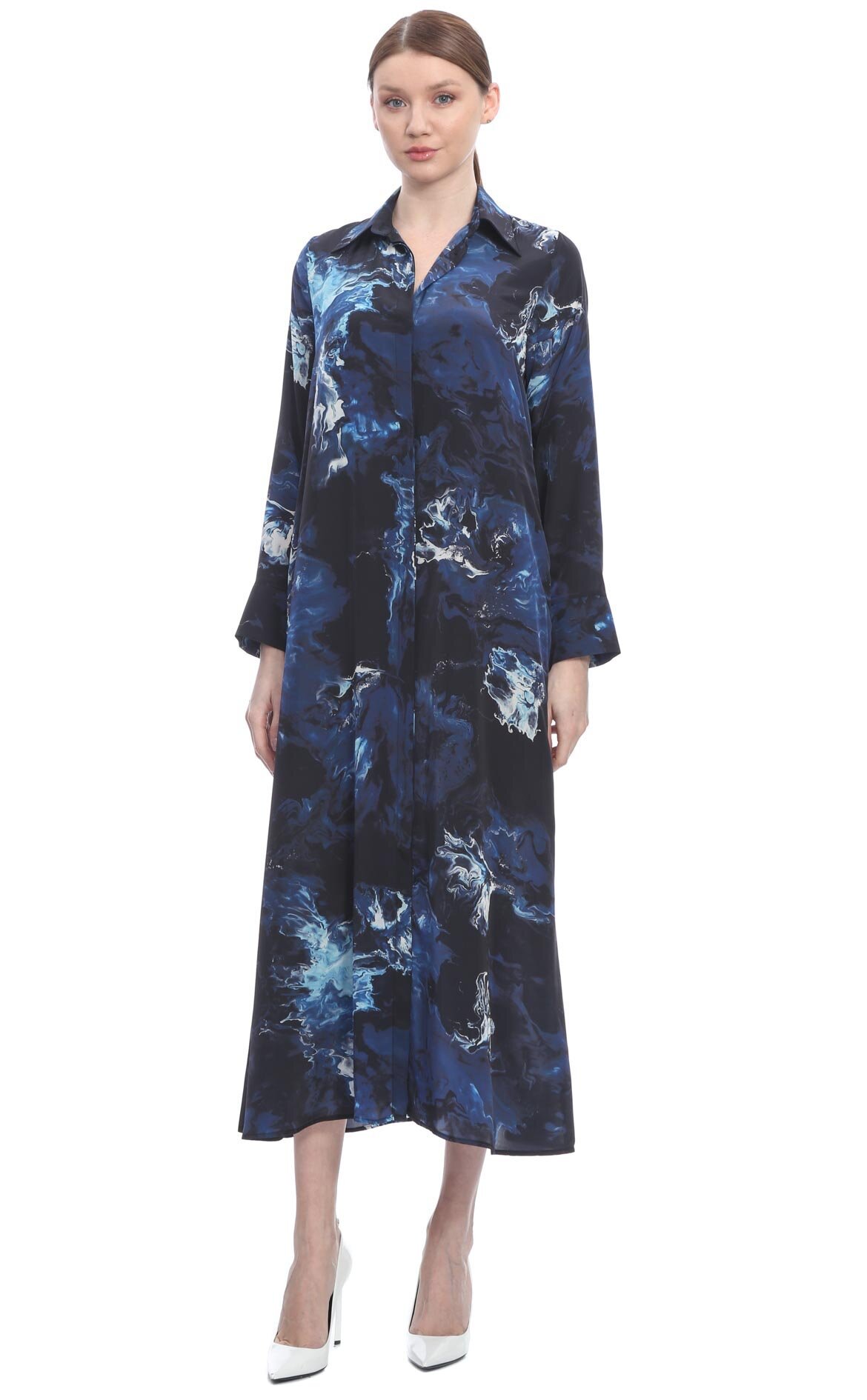 Maisa-Maisa Lacivert Elbise