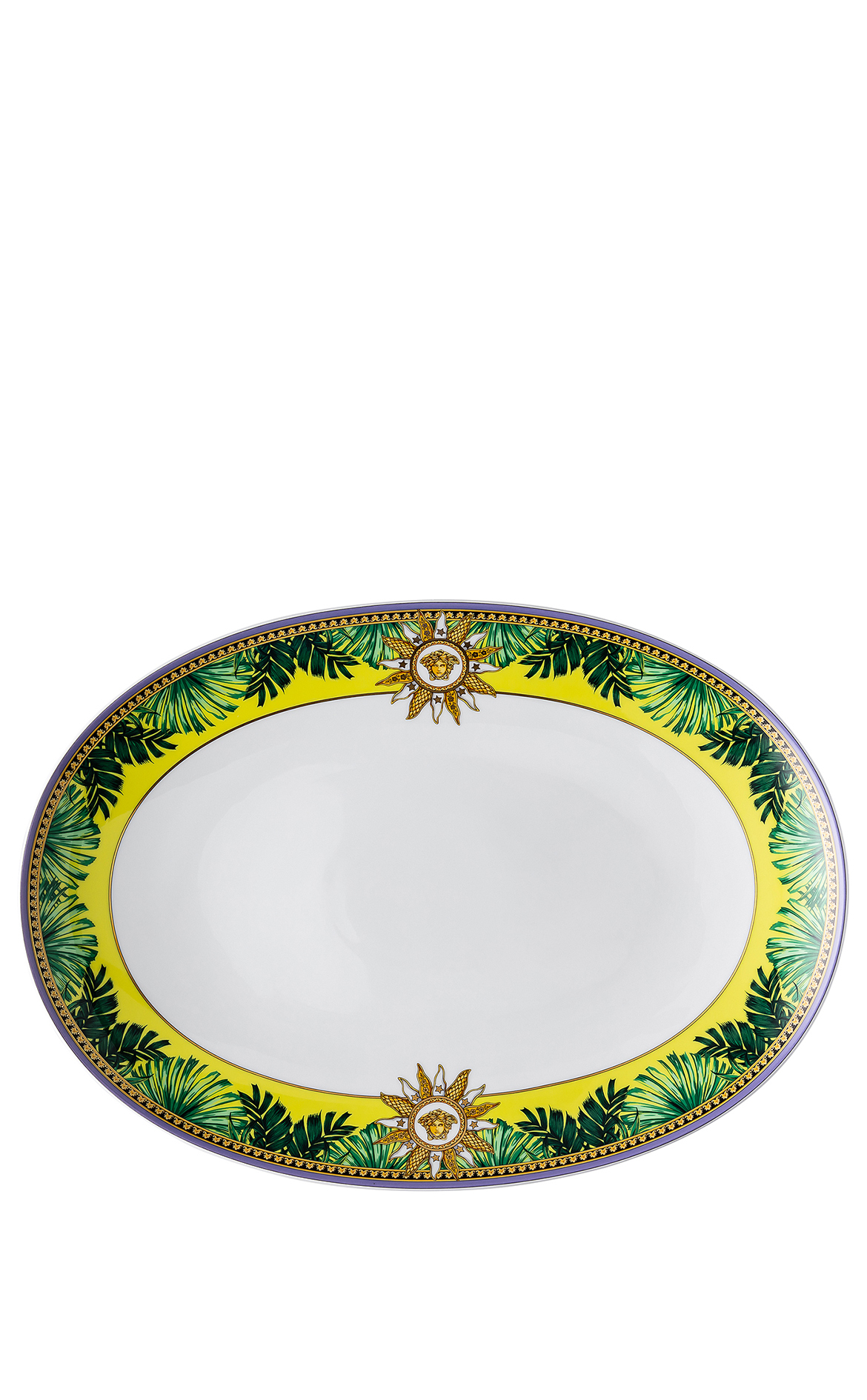 Versace-Versace Jungle Animalier - Oval Servis Tabağı, 33 cm Versace-Versace Jungle Animalier - Oval Servis Tabağı, 33 cm