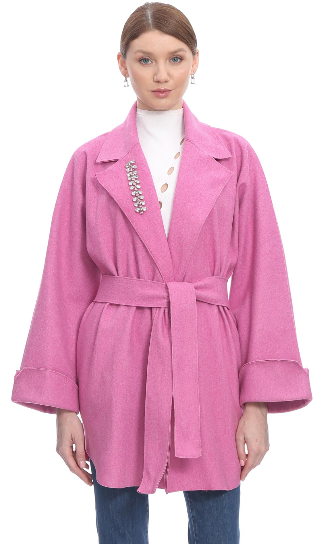 Qupra-Qupra Fuşya Ceket