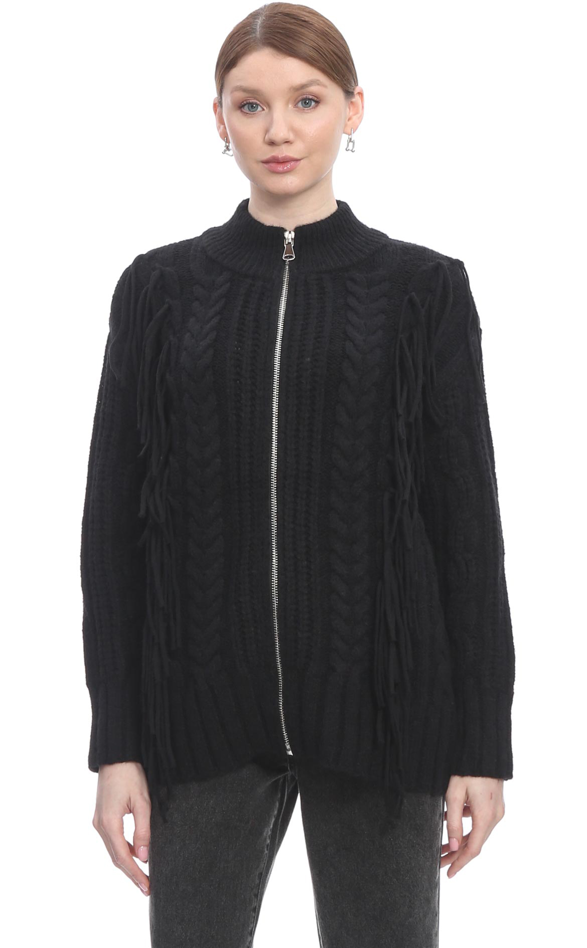 Christina Paris-Christina Paris Siyah Hırka