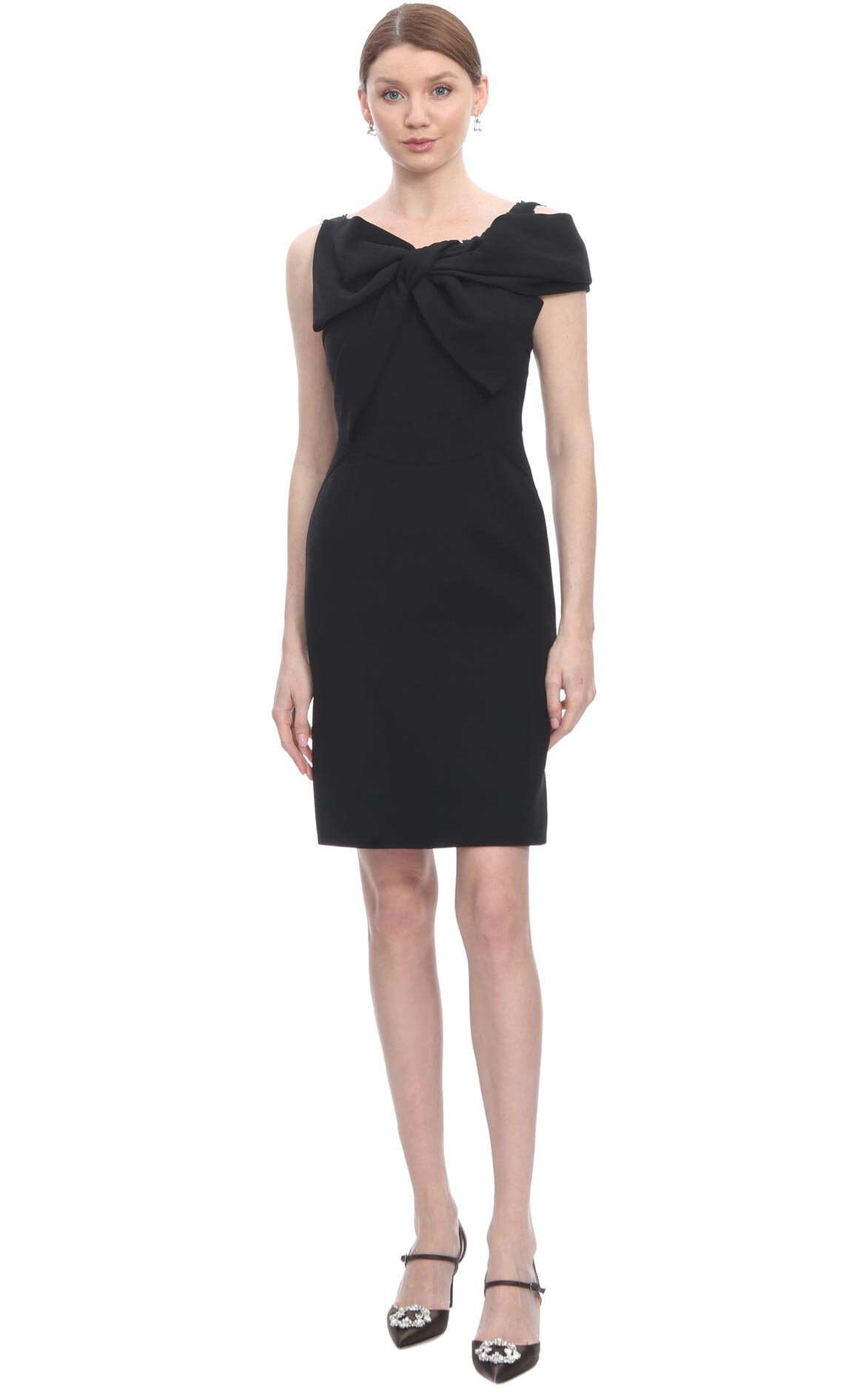 Aquilano Rimondi-Aquilano Rimondi Siyah Elbise