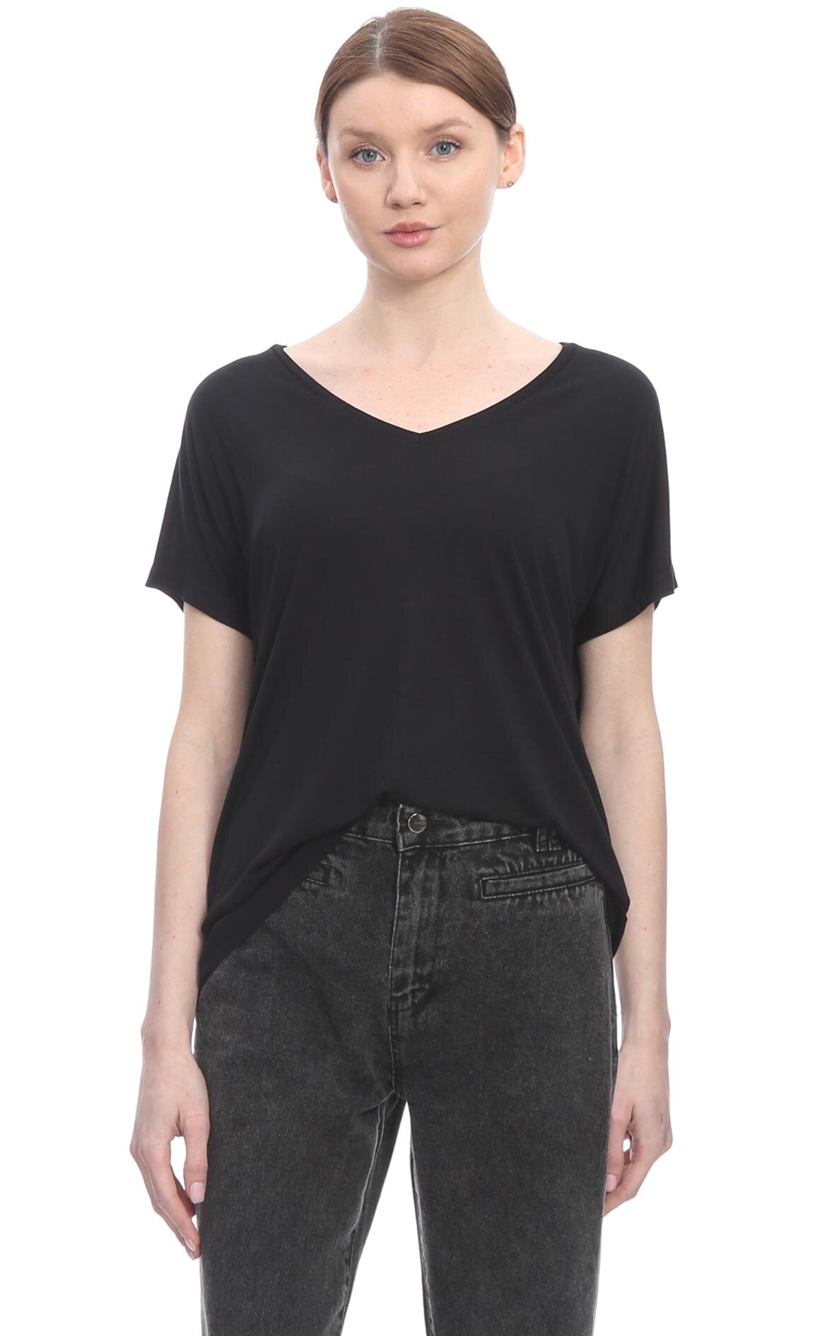 We Wonda-We Wonda Siyah T-Shirt