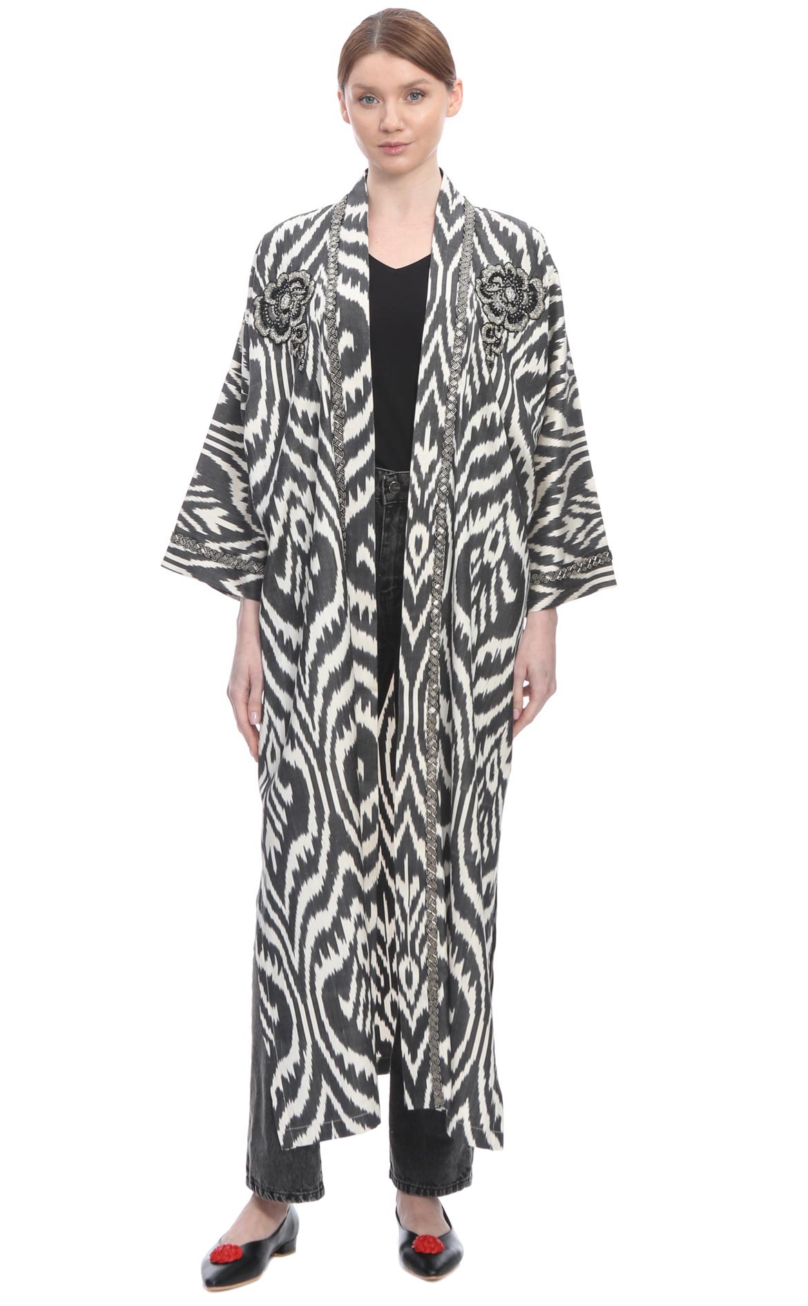 Haral Design-Haral Desing Siyah Kaftan Haral Design-Haral Desing Siyah Kaftan