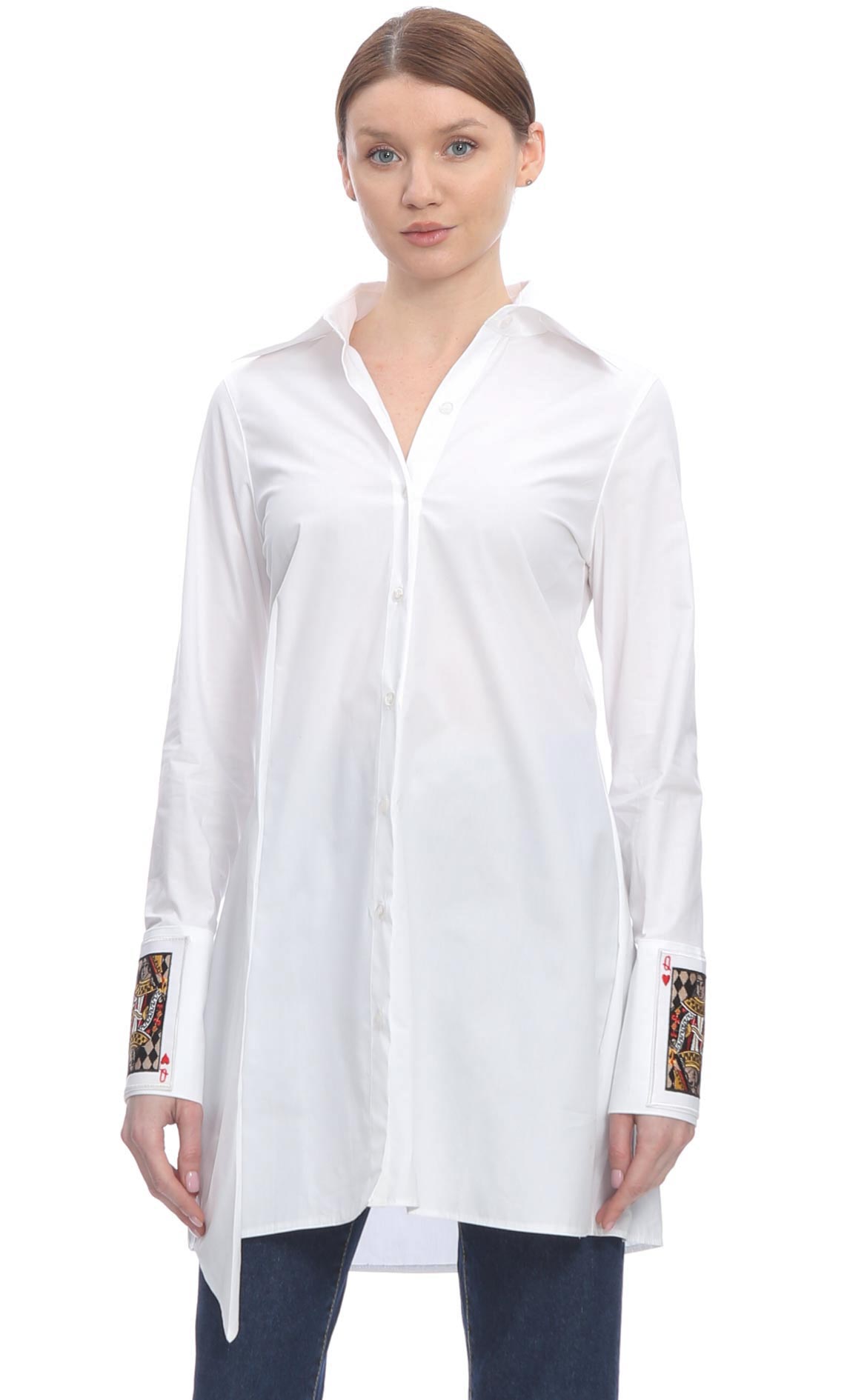 K Koncept-K Koncept Beyaz Gömlek