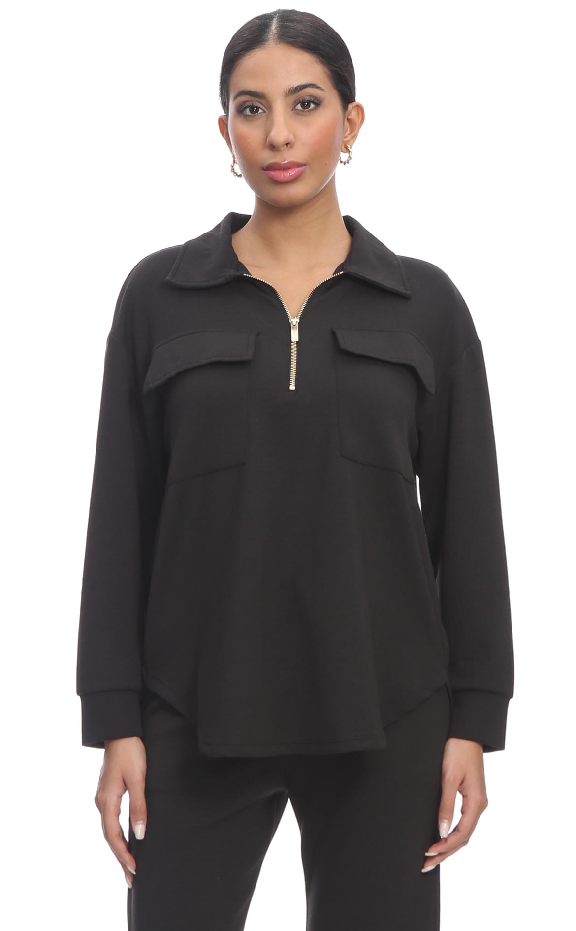 John Frank-John Frank Siyah Sweatshirt John Frank-John Frank Siyah Sweatshirt