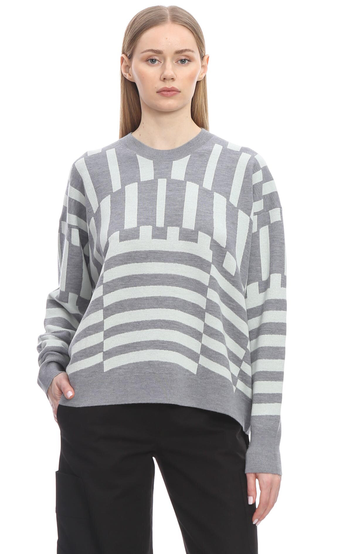 Atelier38-Atelier38 Gri Kazak