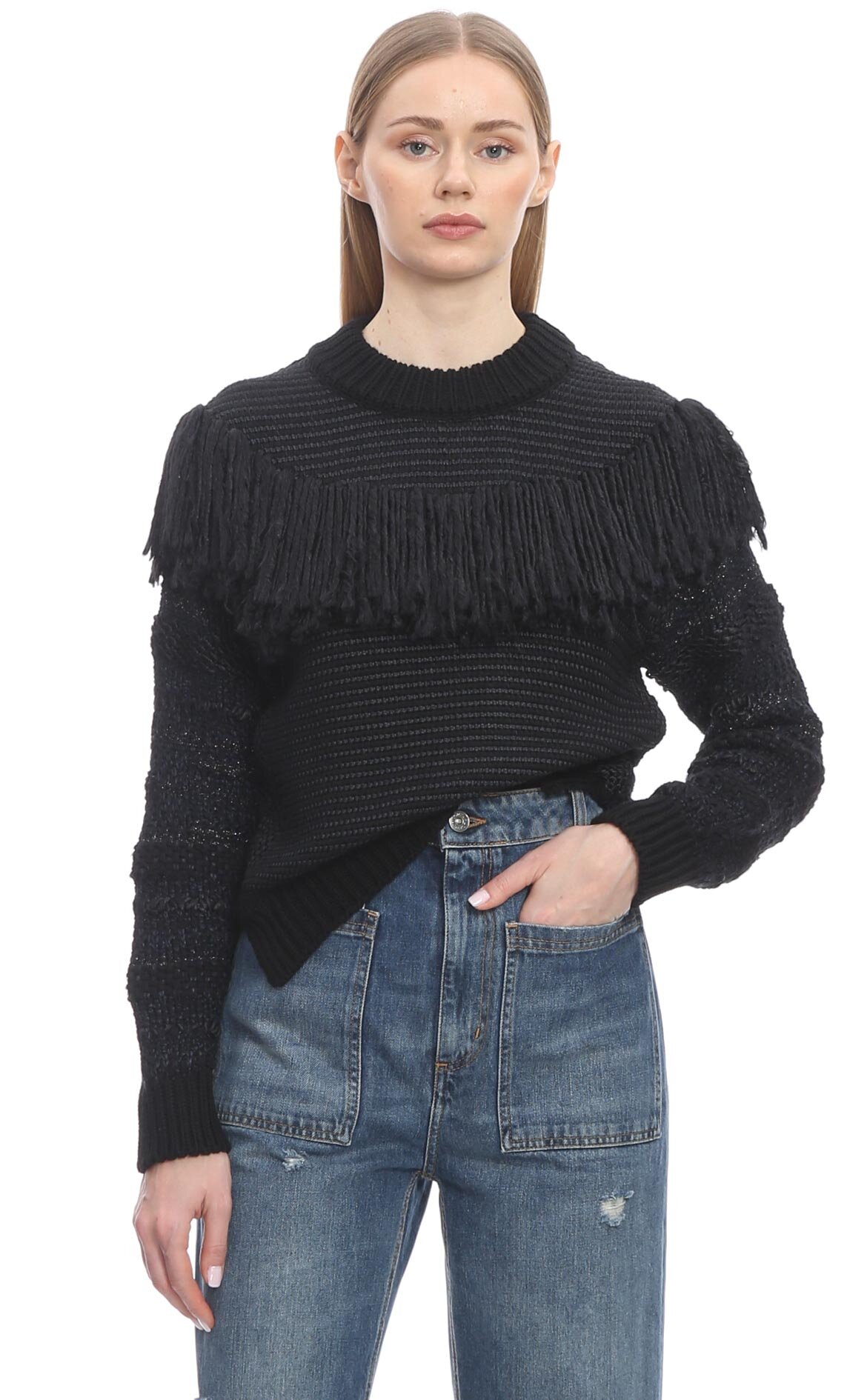 Lanvin-Lanvin Siyah Kazak