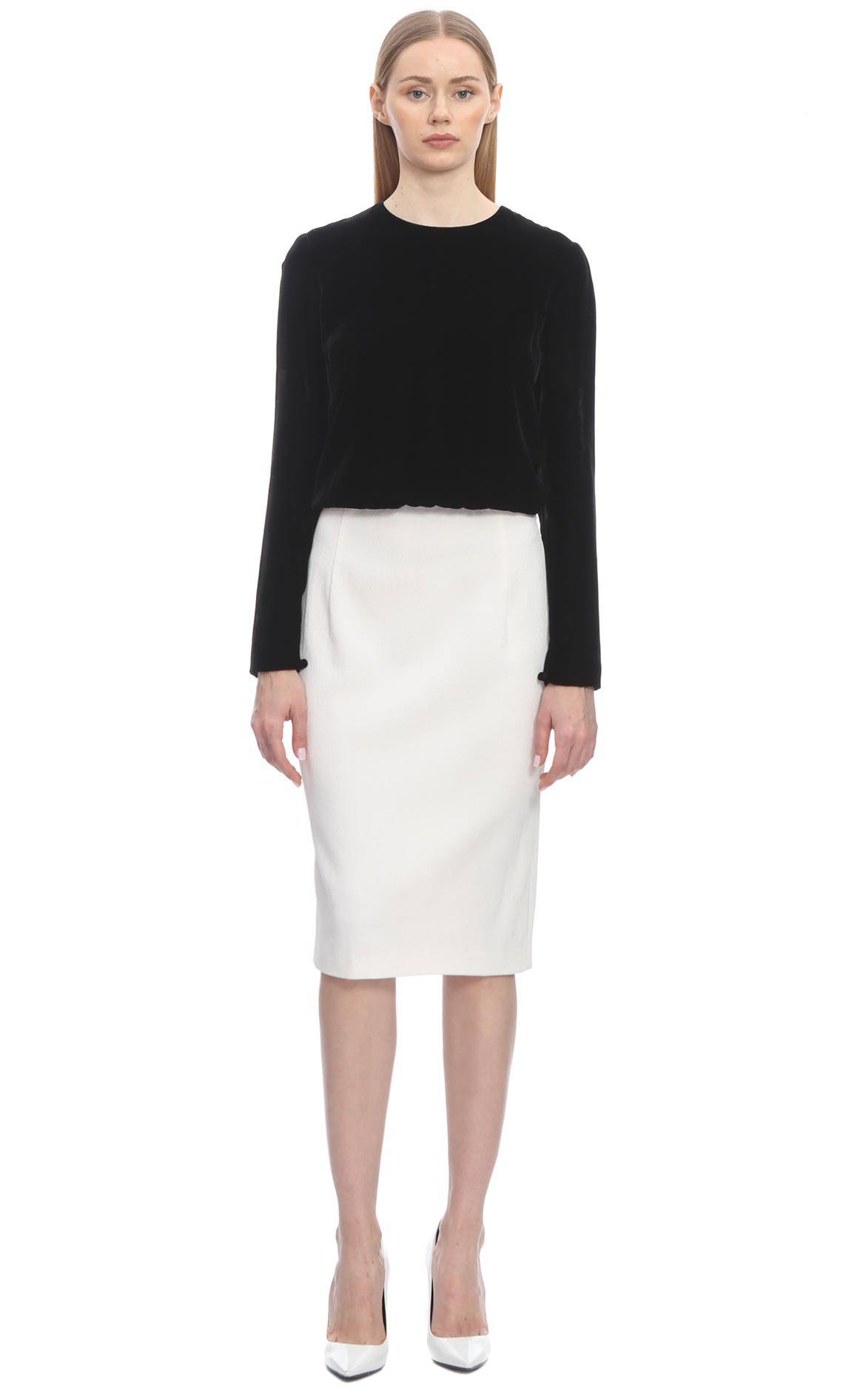 Tom Ford-Tom Ford Siyah/Beyaz Elbise Tom Ford-Tom Ford Siyah/Beyaz Elbise