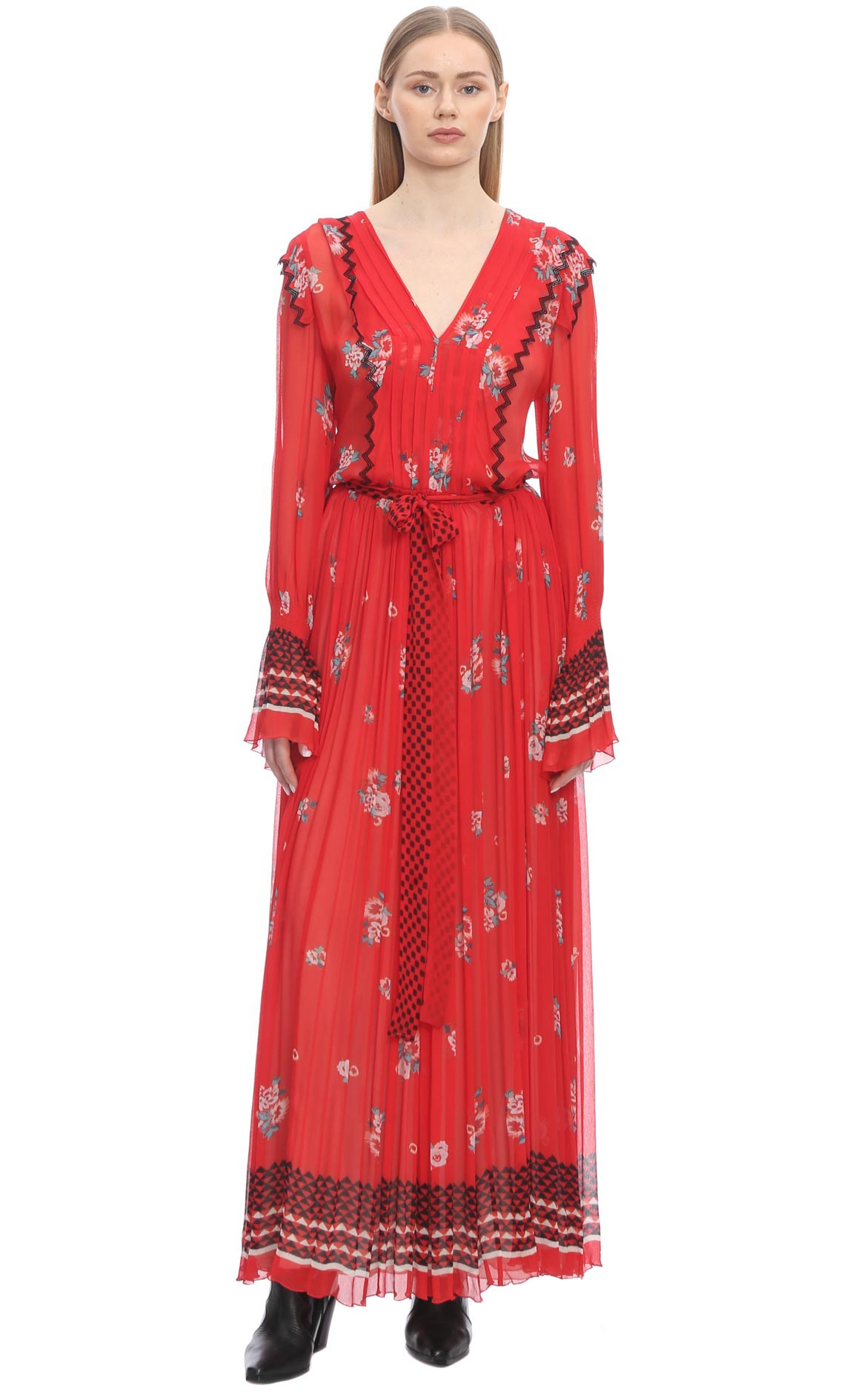 PHILISOPHY DI LORENZO SERAFINI-Philisophy Di Lorenzo Serafini Kırmızı Elbise