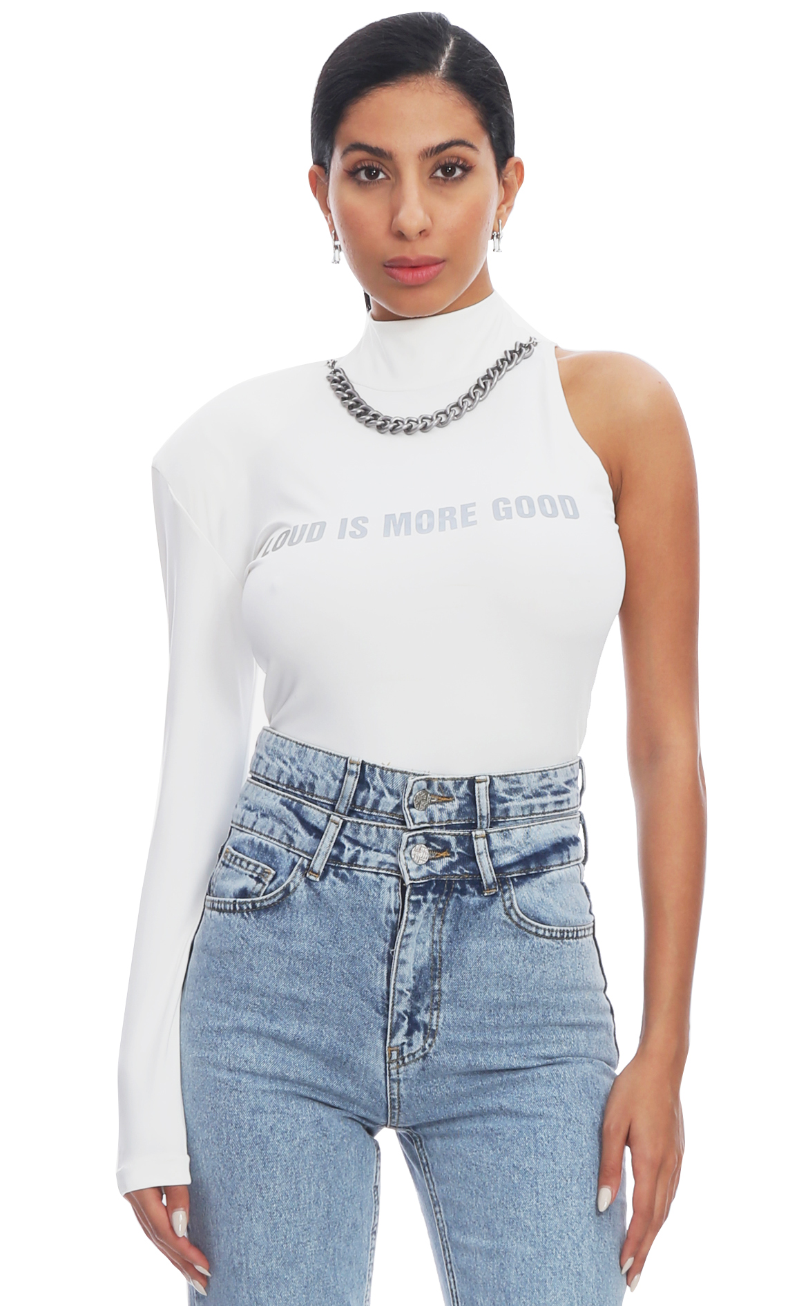 Loud-Loud Beyaz Üst Loud-Loud Beyaz Üst