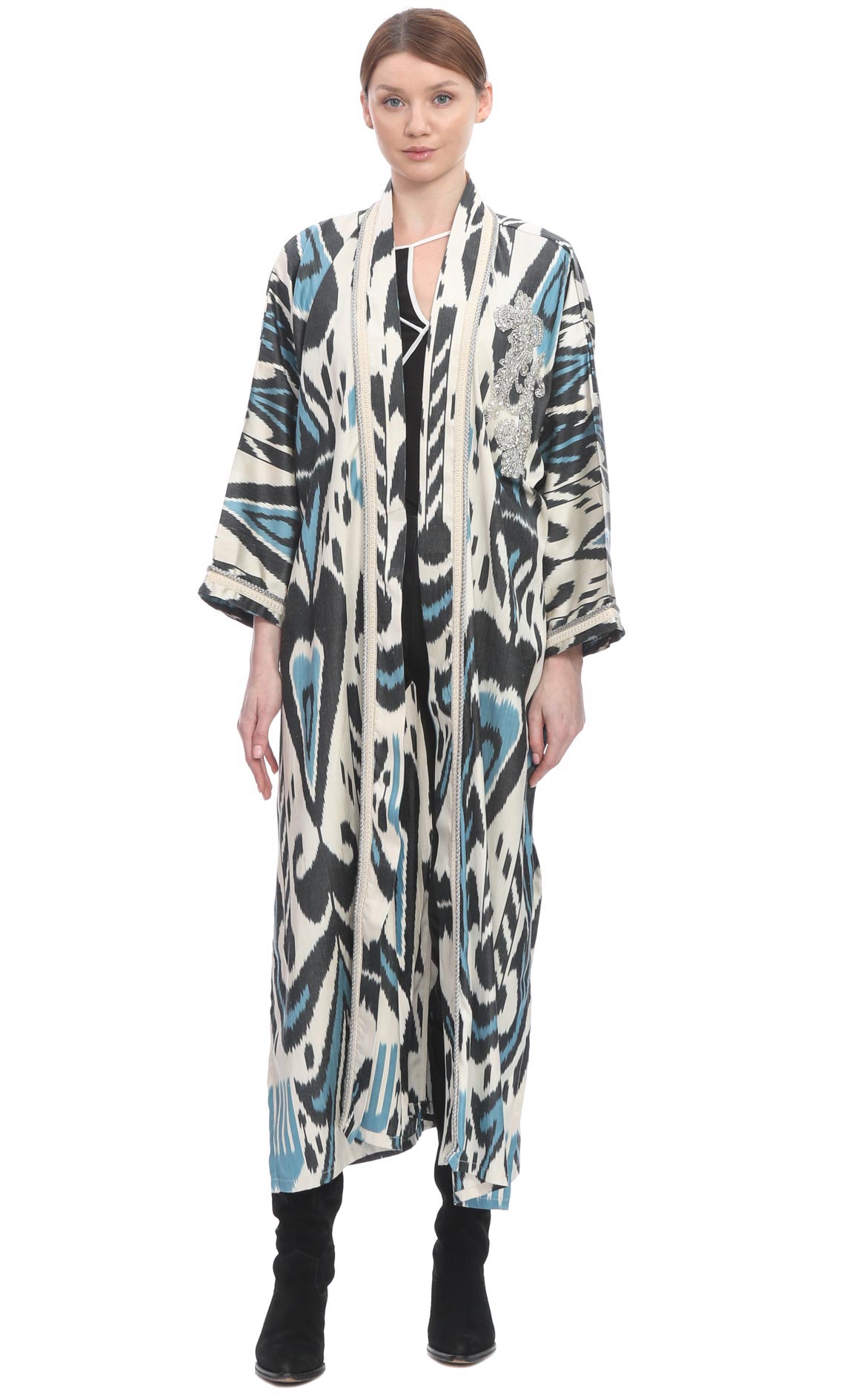 Haral Design-Haral Desing Siyah Kaftan Haral Design-Haral Desing Siyah Kaftan