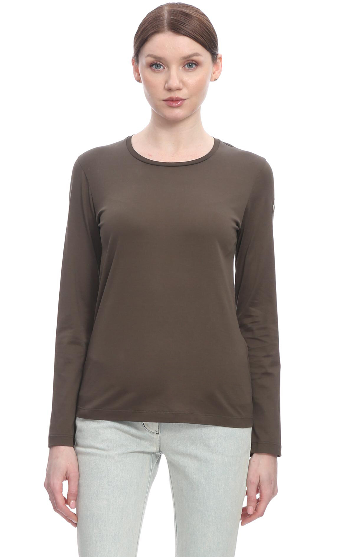 Moncler-Moncler Haki T-Shirt