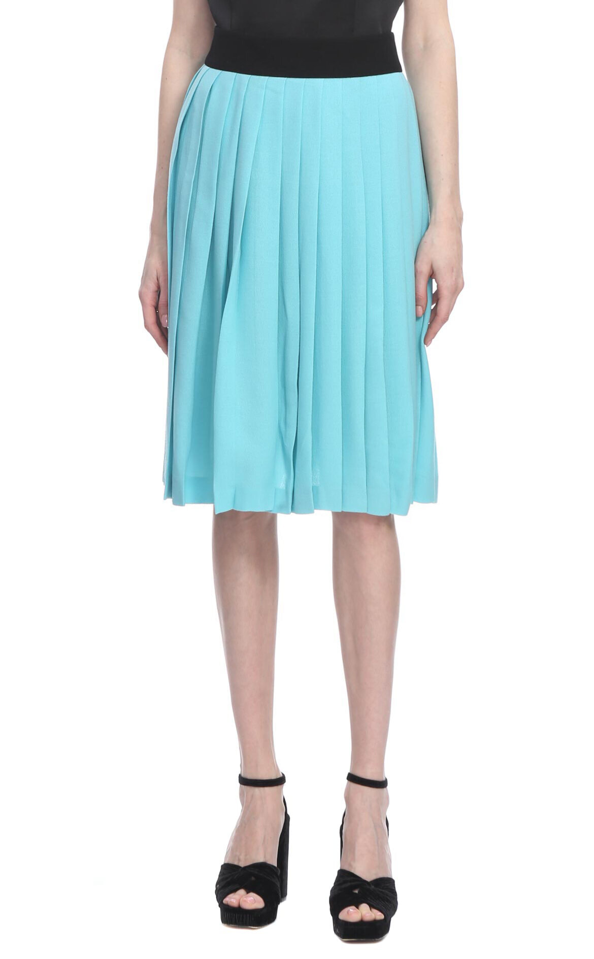 Fausto Puglisi-Fausto Puglisi Turkuaz Etek