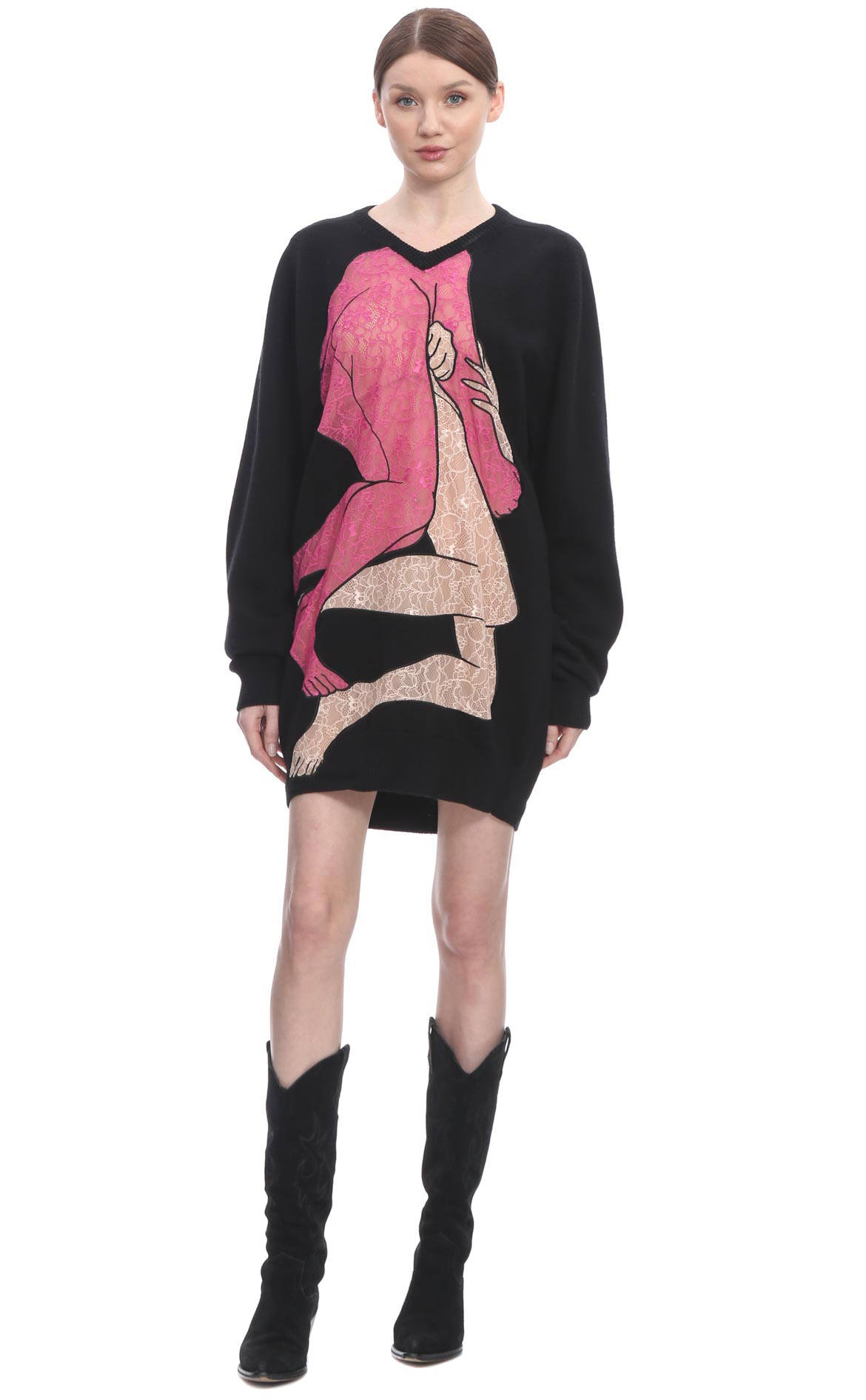 Christopher Kane-Christopher Kane Siyah Triko Christopher Kane-Christopher Kane Siyah Triko
