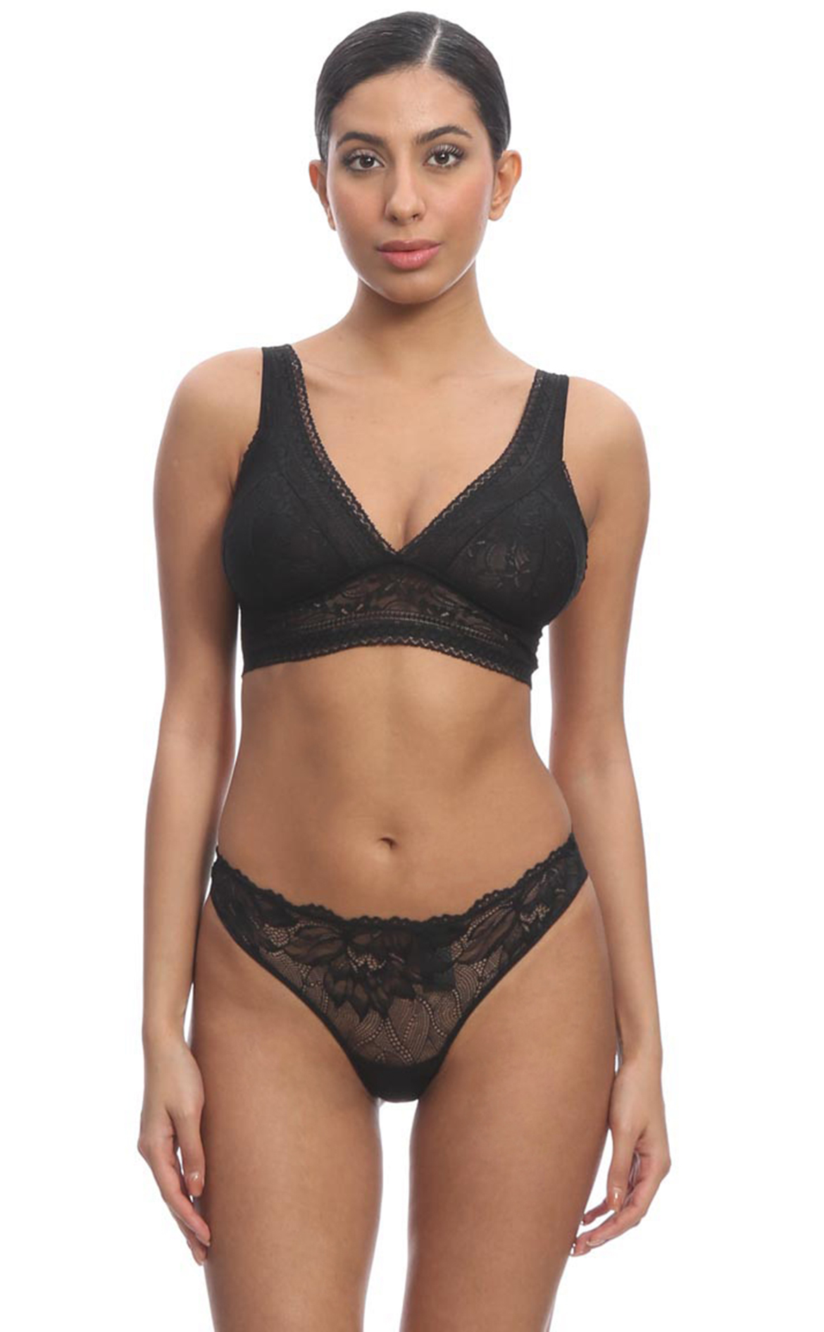G-Lingerie-G-Lingerie Siyah Sutyen