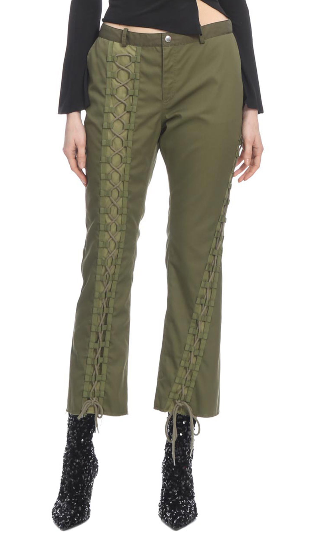 Marques Almeida-Marques Almeida Haki Pantolon