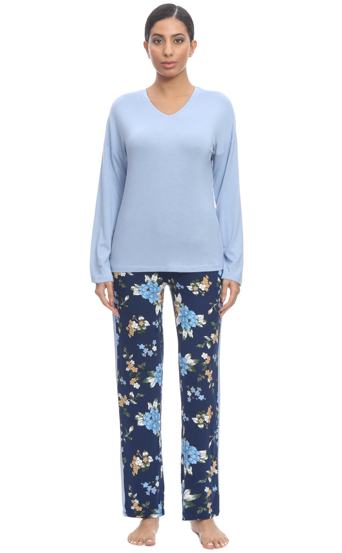 G-Lingerie-G-Lingerie Mavi Pijama Takımı G-Lingerie-G-Lingerie Mavi Pijama Takımı