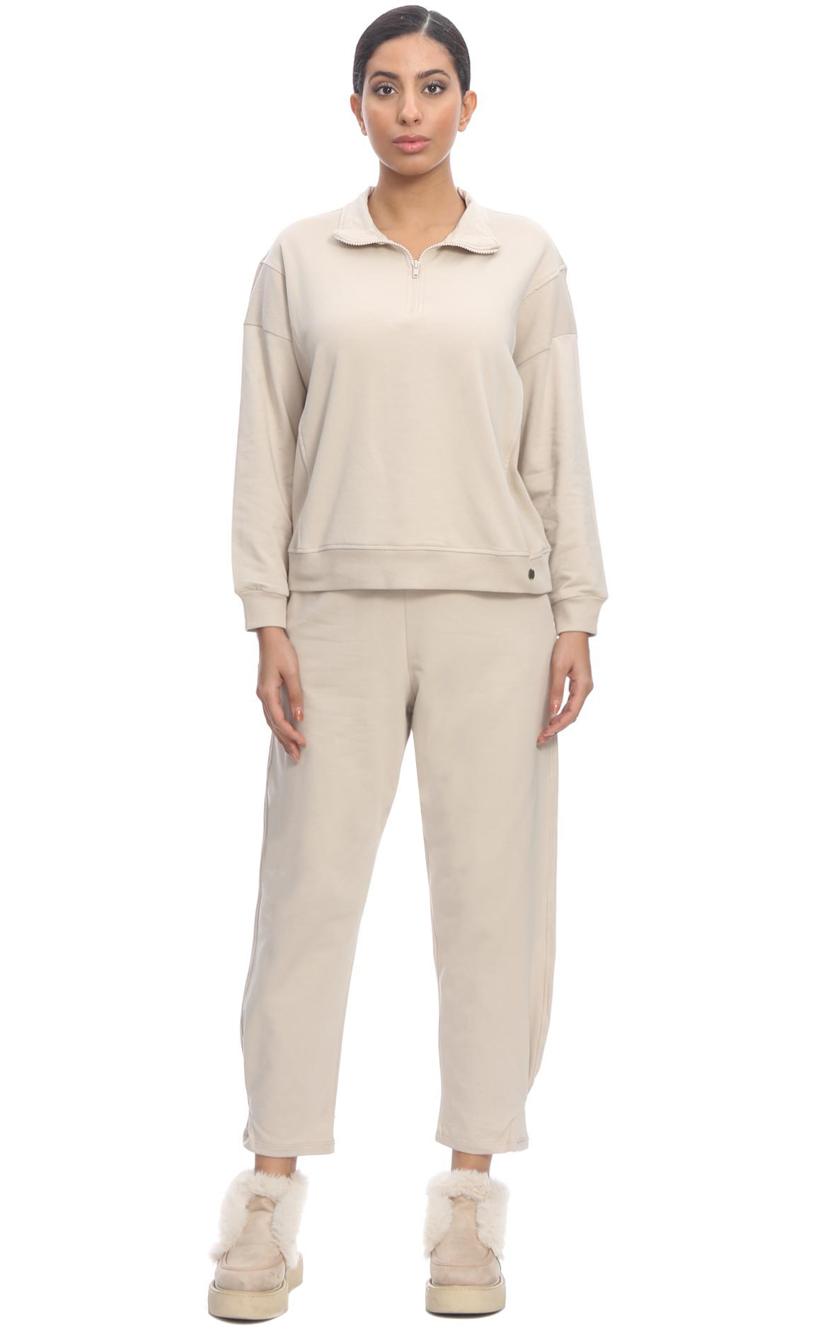 G-Lingerie-G-Lingerie Bej Pijama Takımı G-Lingerie-G-Lingerie Bej Pijama Takımı