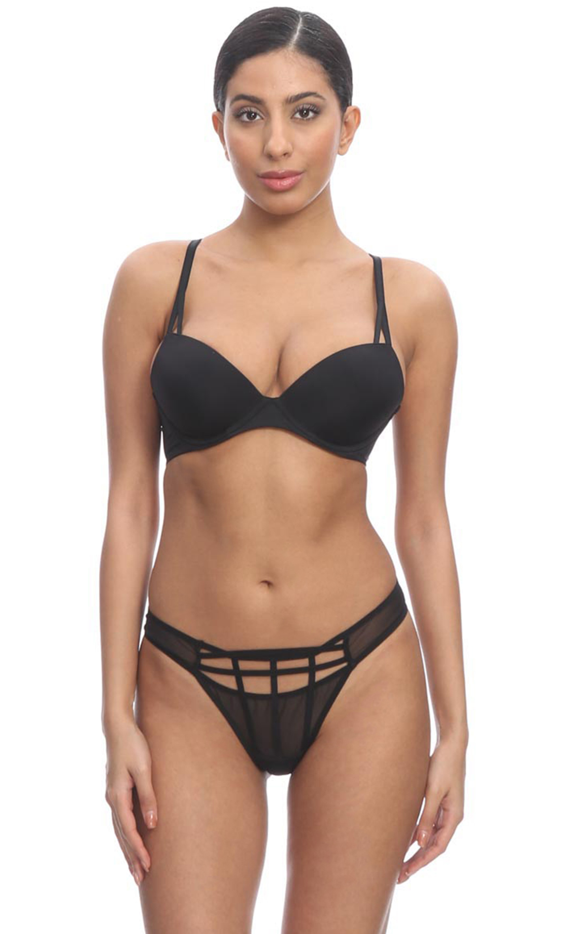G-Lingerie-G-Lingerie Siyah Sutyen