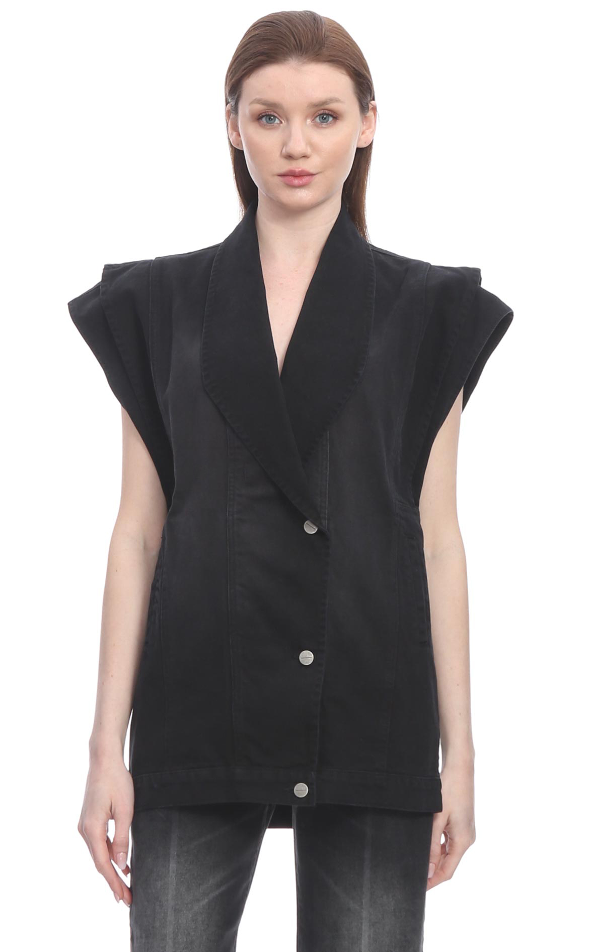 Cotier Denim-Cotier Denim Siyah Ceket Cotier Denim-Cotier Denim Siyah Ceket