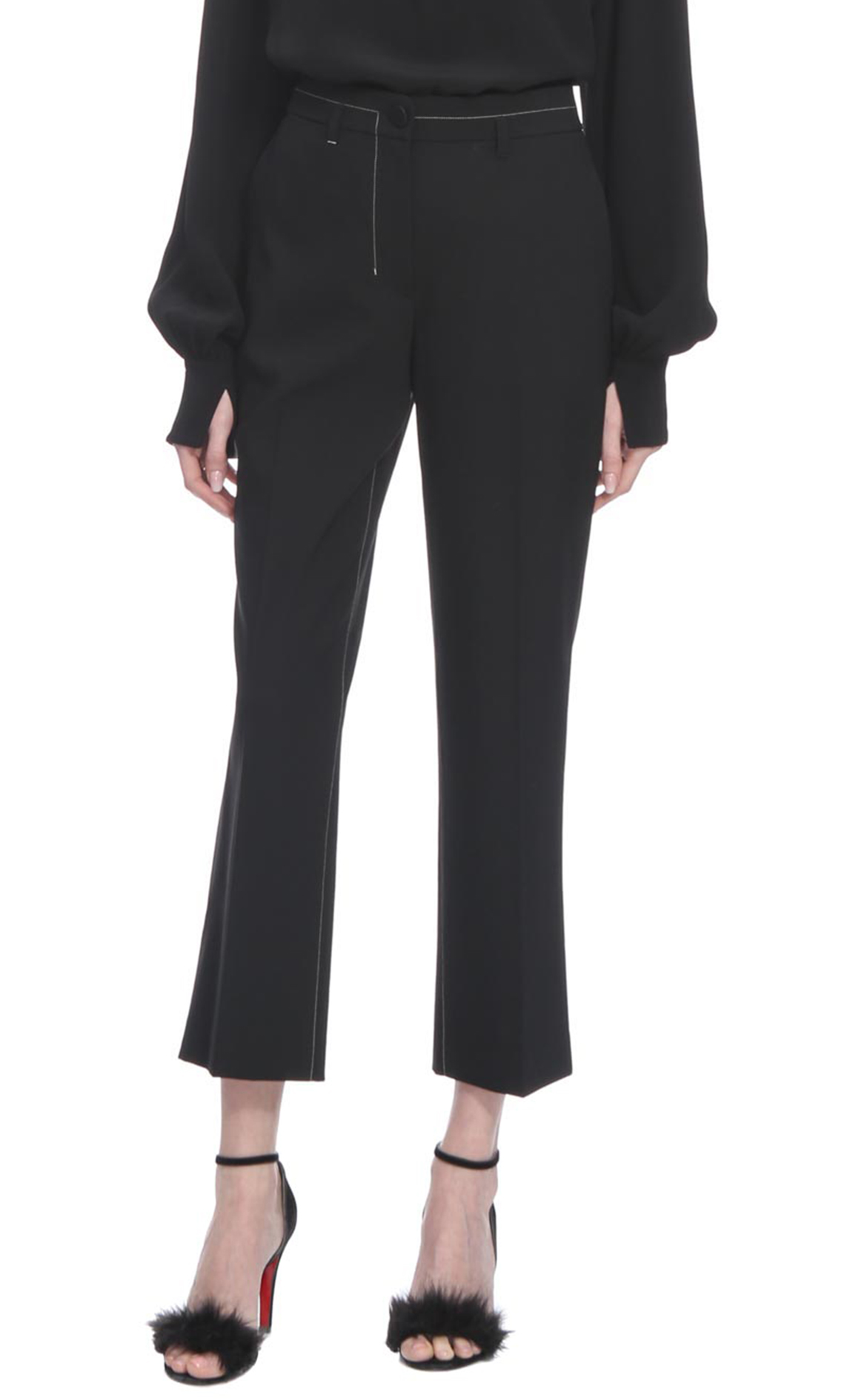 Helmut Lang-Helmut Lang Siyah Pantolon Helmut Lang-Helmut Lang Siyah Pantolon