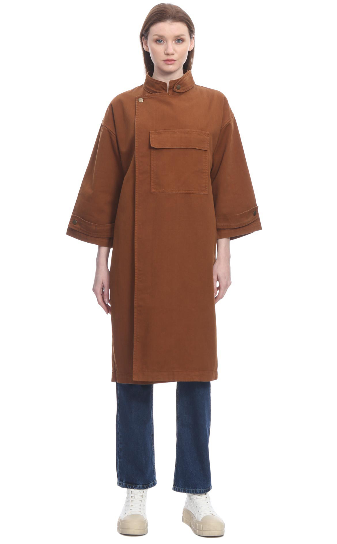 Cotier Denim-Cotier Denim Trençkot Cotier Denim-Cotier Denim Trençkot