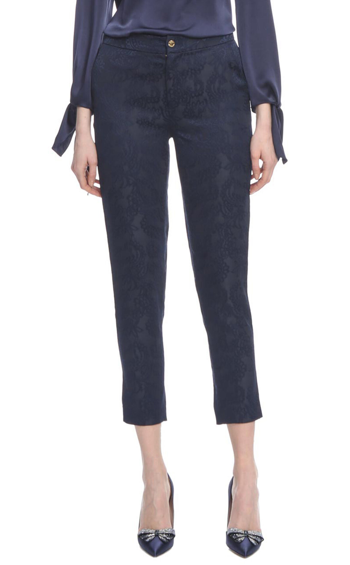 Juicy Couture-Juicy Couture Lacivert Pantolon