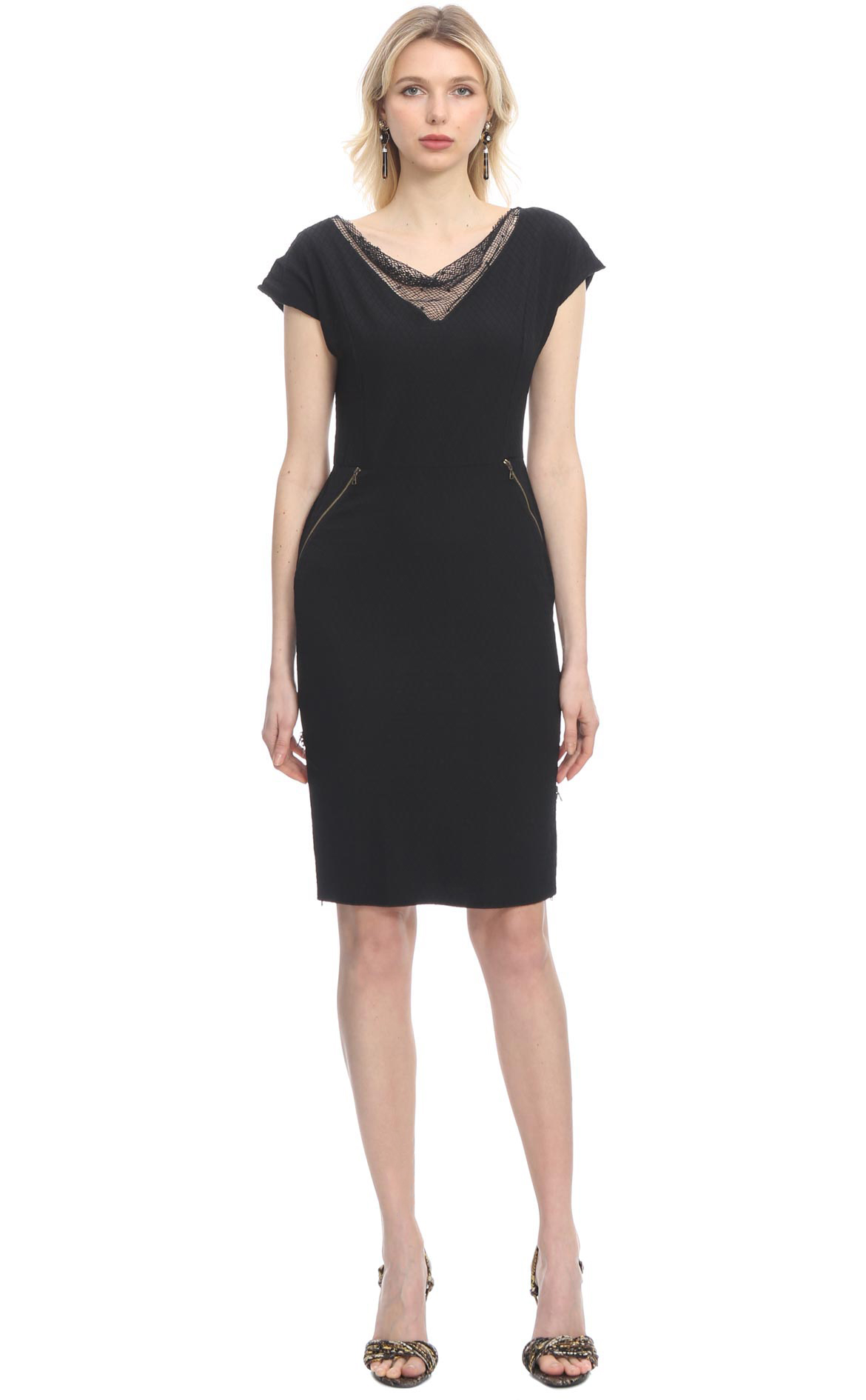 Nina Ricci-Nina Ricci Siyah Elbise Nina Ricci-Nina Ricci Siyah Elbise