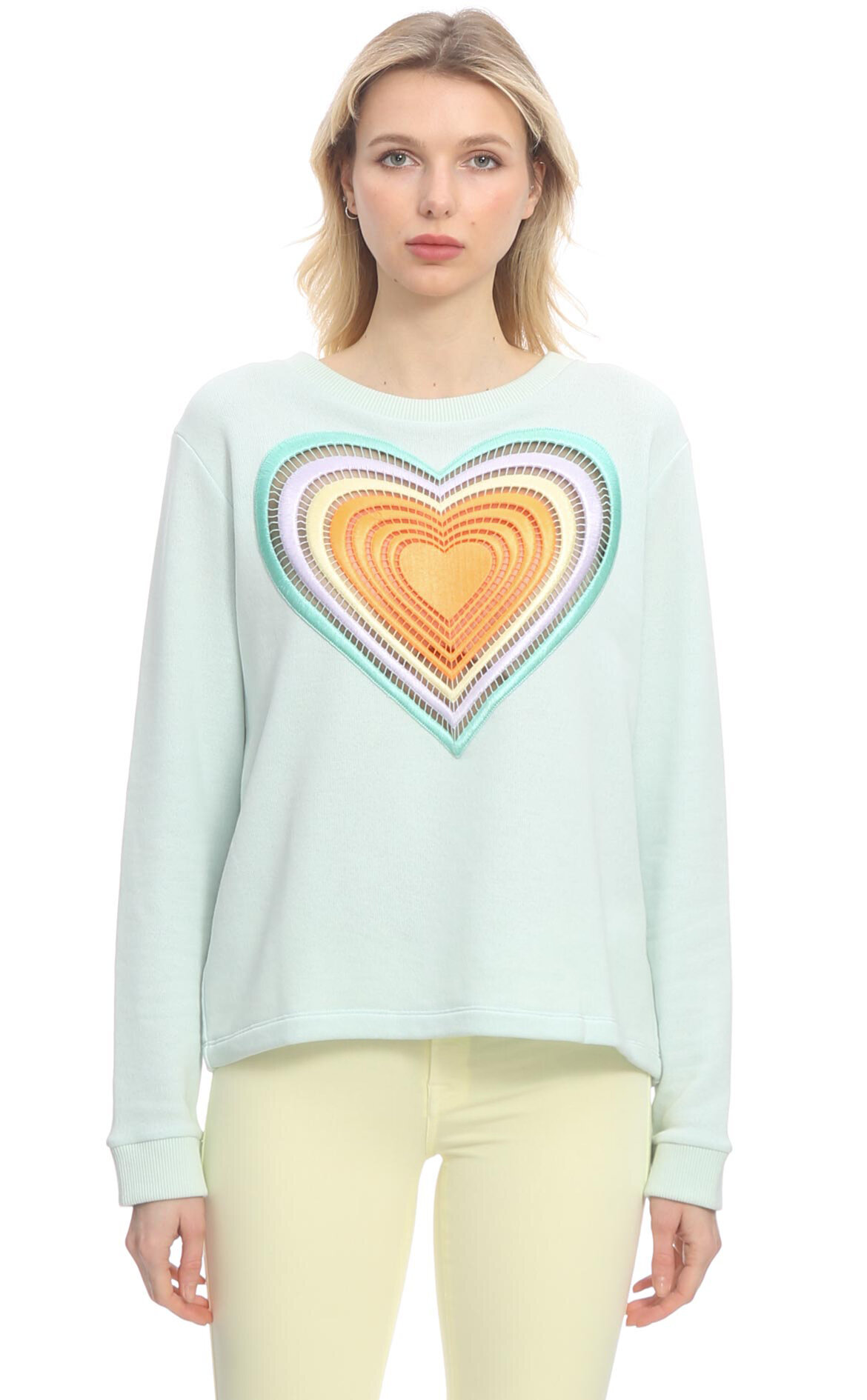 Christopher Kane-Chistopher Kane Mint Yeşili Sweatshirt Christopher Kane-Chistopher Kane Mint Yeşili Sweatshirt