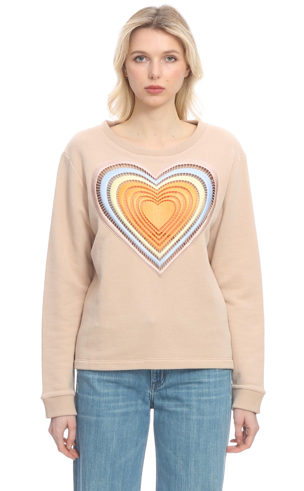 Christopher Kane-Chistopher Kane Nude Sweatshirt Christopher Kane-Chistopher Kane Nude Sweatshirt