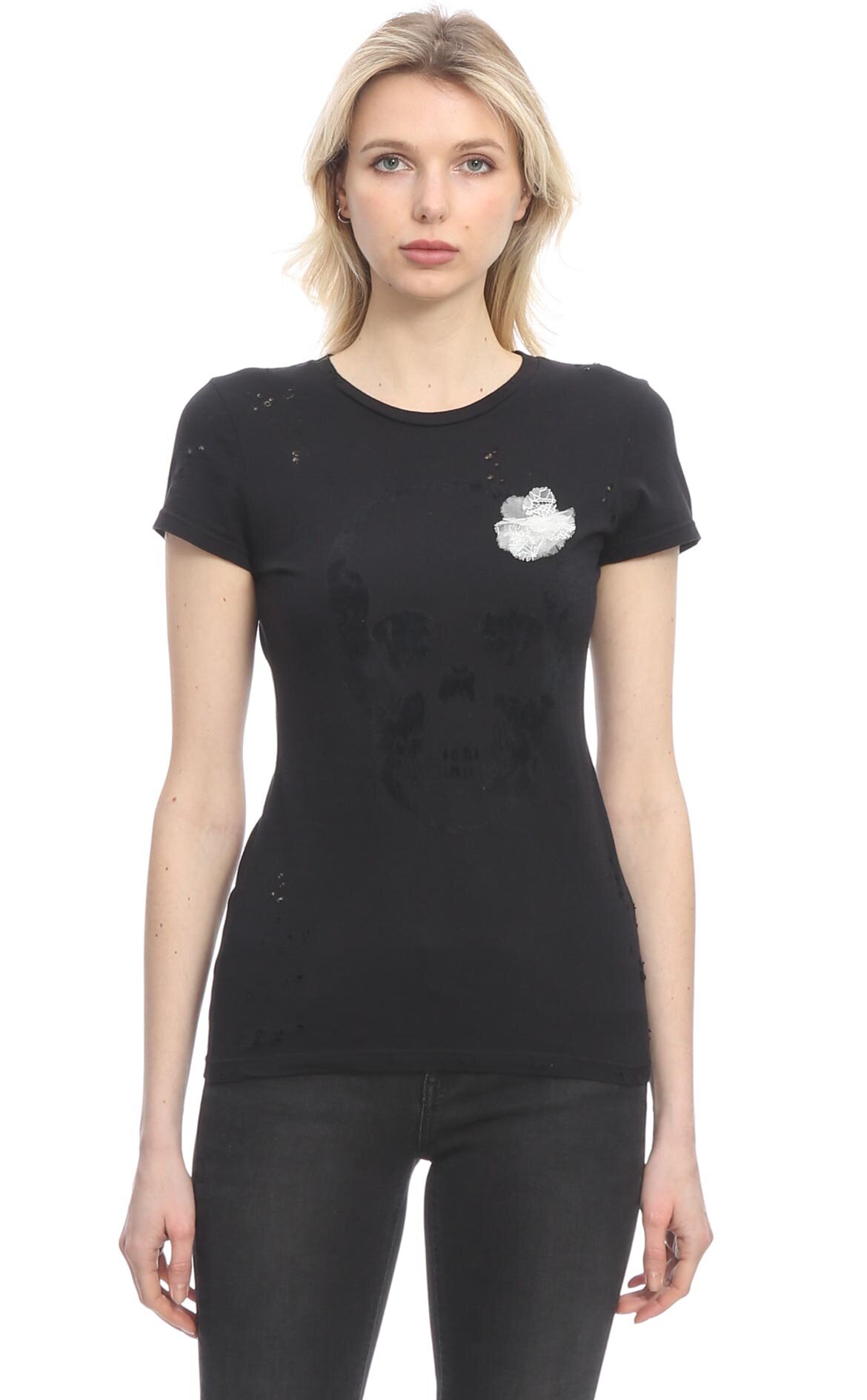 E.Vil-Evil Siyah T-Shirt