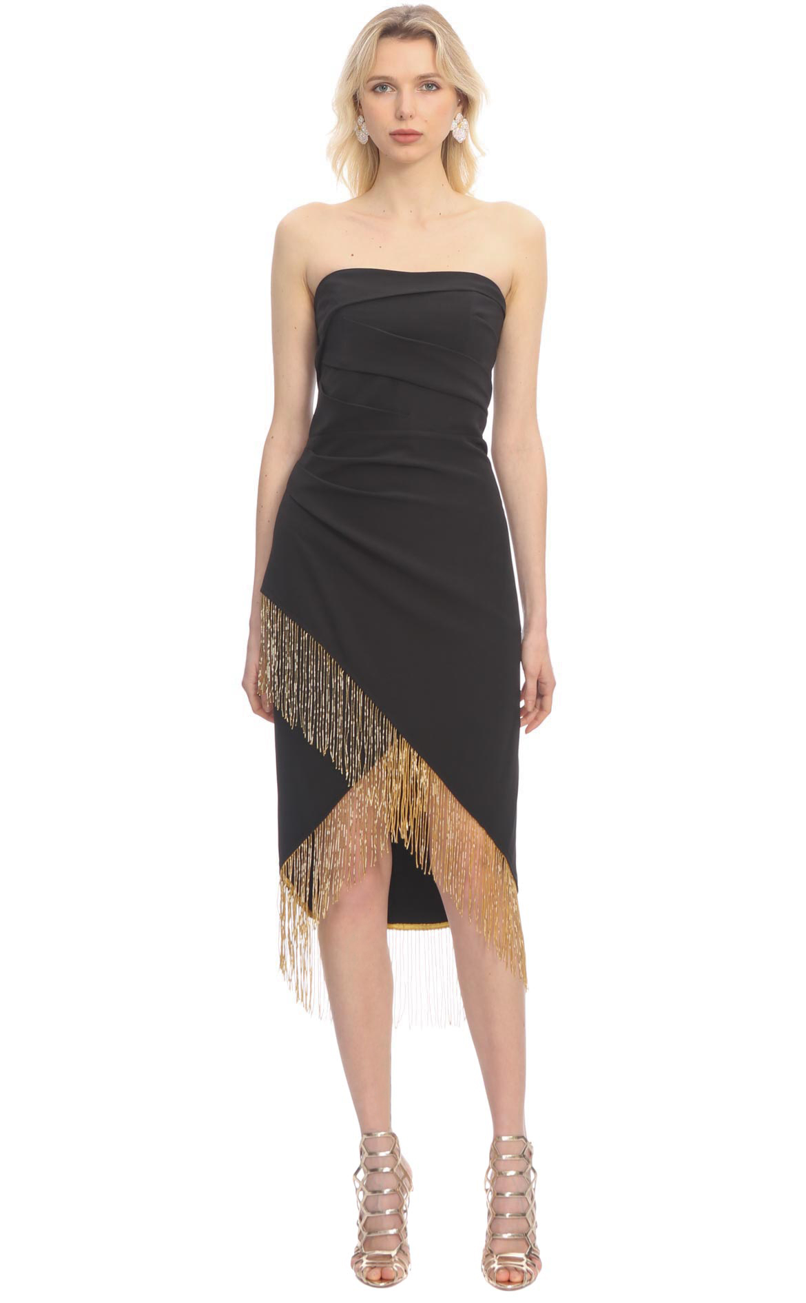Marchesa Notte-Marchesa Notte Siyah Elbise Marchesa Notte-Marchesa Notte Siyah Elbise