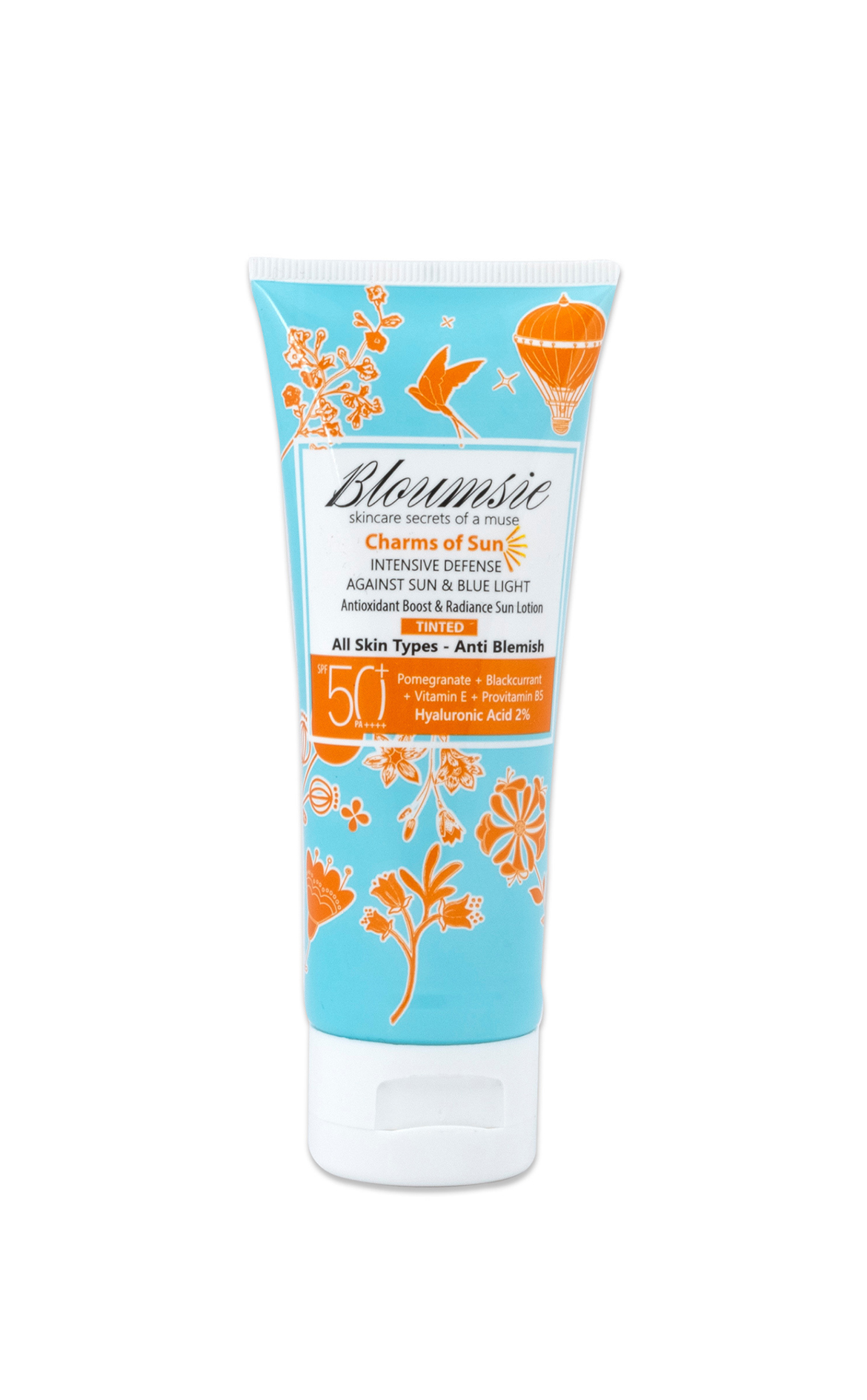 Bloumsie-Charms Of Sun Güneş Ve Mavi Işığa Karşı Yaşlanma Ve Leke Karşıtı Spf 50 Renkli Güneş Kremi Bloumsie-Charms Of Sun Güneş Ve Mavi Işığa Karşı Yaşlanma Ve Leke Karşıtı Spf 50 Renkli Güneş Kremi