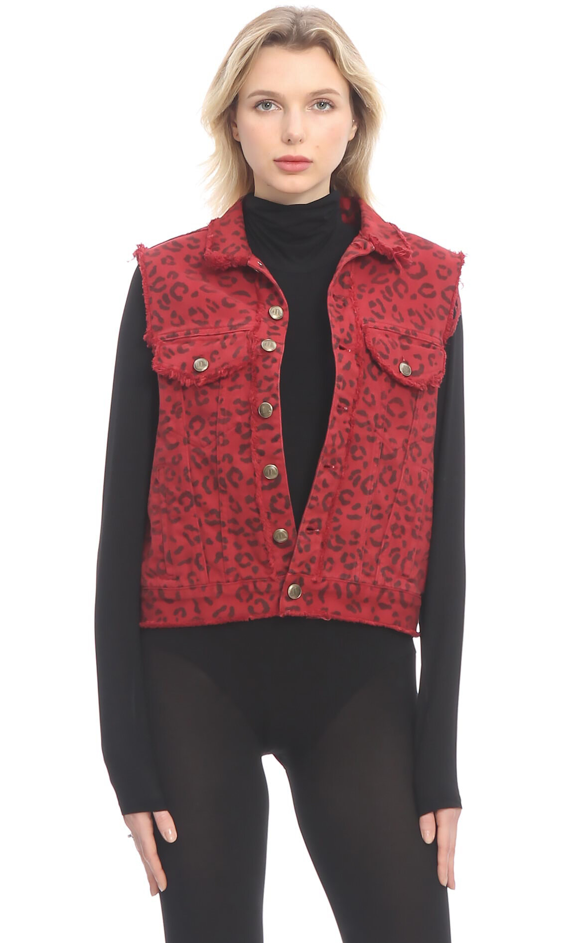 Aniye By-Aniye By Kırmızı Jean Ceket