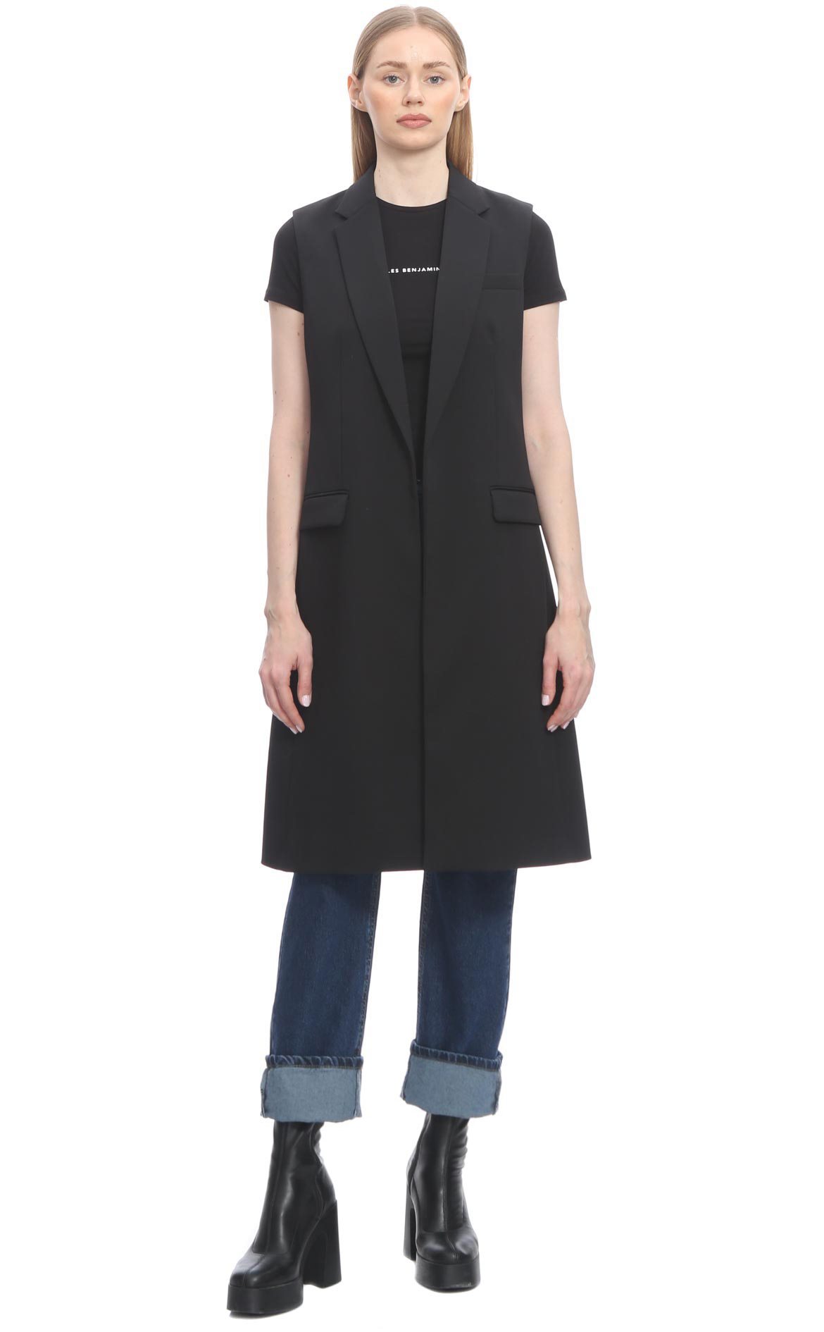 Michael Kors Collection-Michael Kors Siyah Yelek Michael Kors Collection-Michael Kors Siyah Yelek