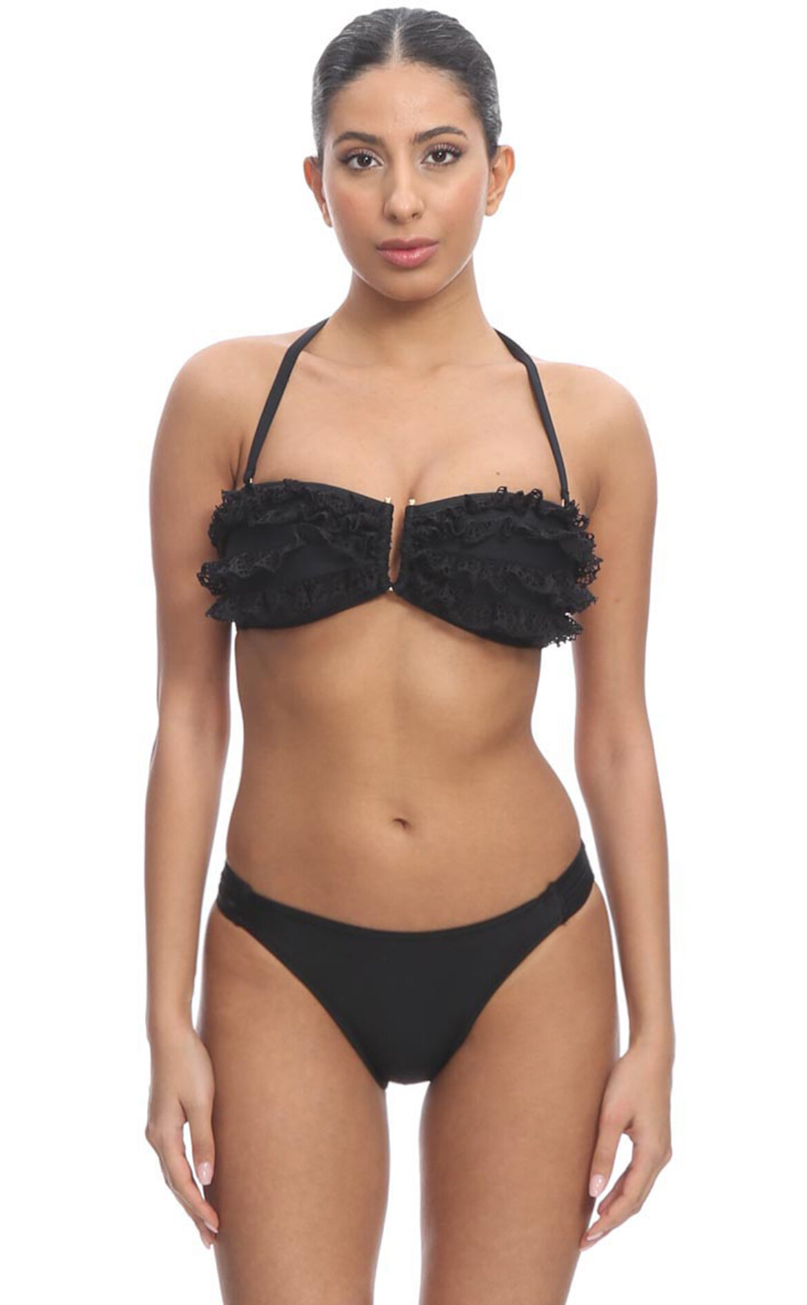 Juicy Couture-G-Lingerie Siyah Bikini Üstü