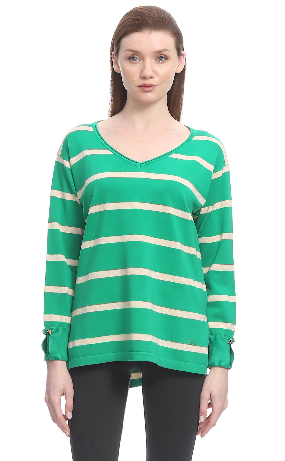 Christina Paris-Christina Paris Yeşil Üst