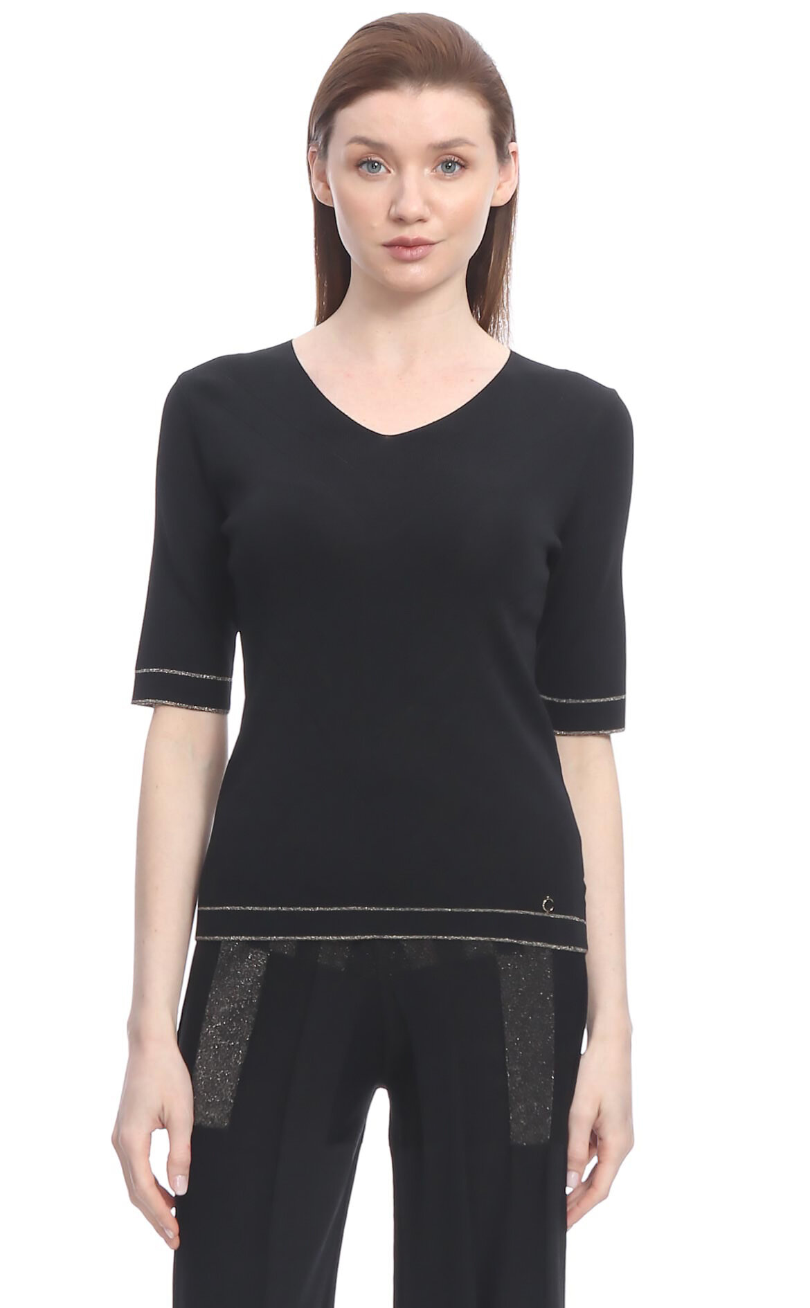 Christina Paris-Christina Paris Siyah Üst