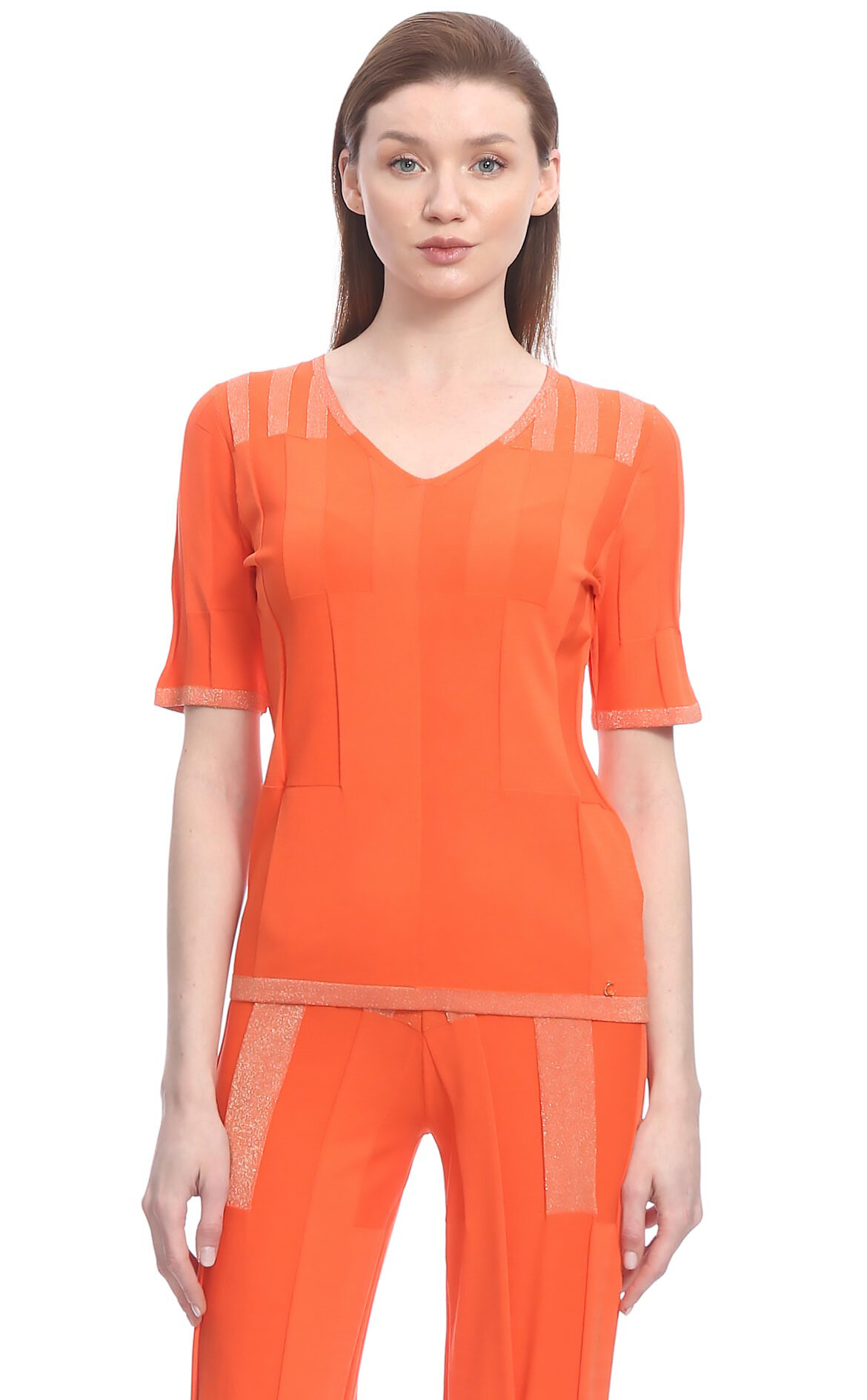 Christina Paris-Christina Paris Turuncu Üst