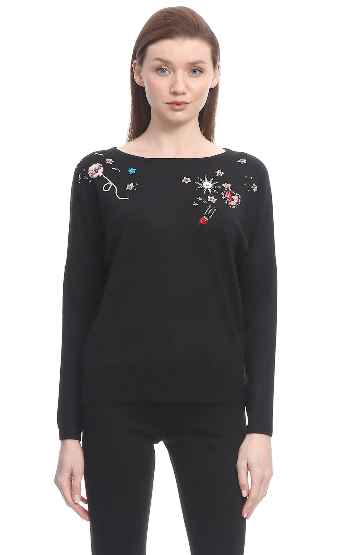 Christina Paris-Christina Paris Siyah Kazak