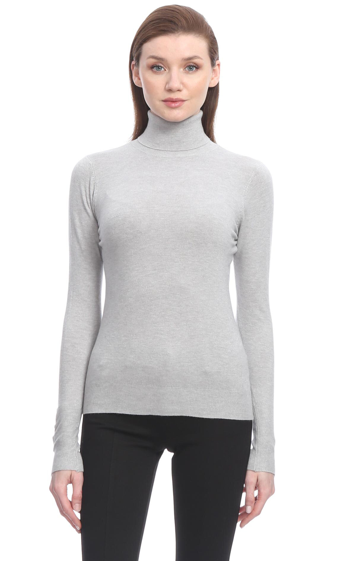 Christina Paris-Christina Paris Gri Kazak